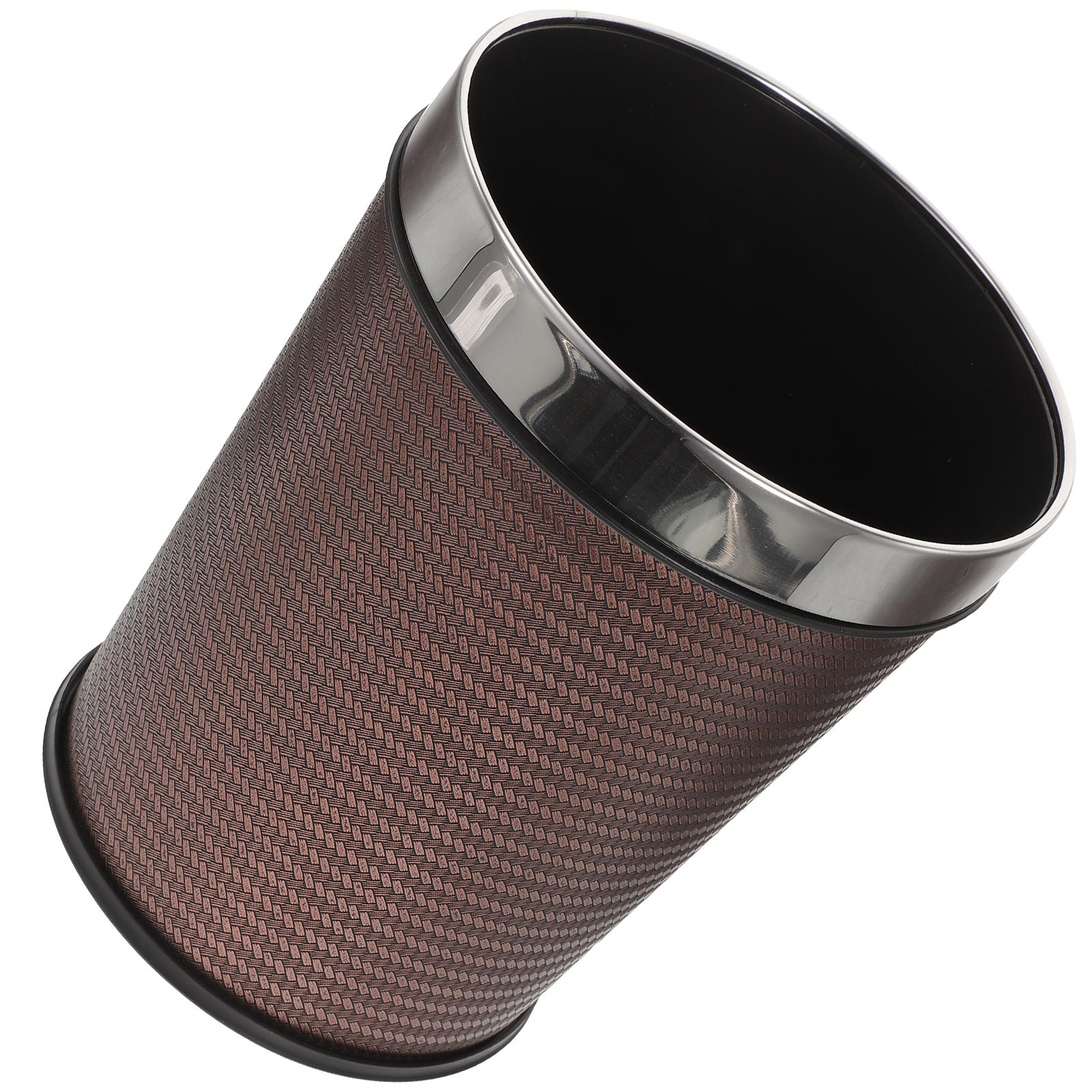 HONITANO 1Set Room Garbage Bin for Home Users Retro Imitation Weave ...