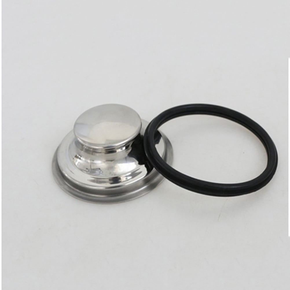 HONITANO 1Set Silver Waste Disposer Cover Plug Water Sealing Garbage ...