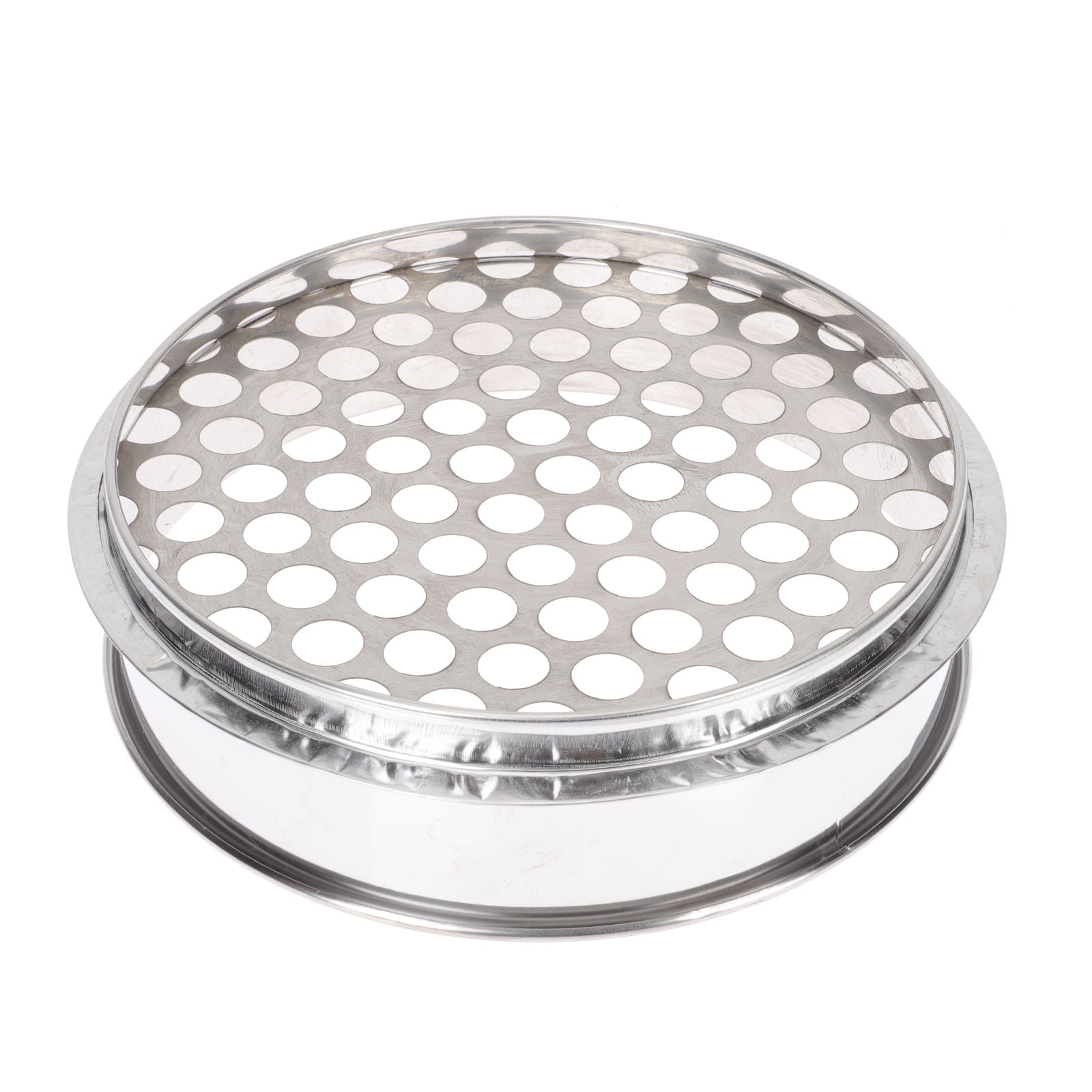 HONITANO 1Set Stainless Steel Round Hole Sieve 20.5X20.5X5.5in Beans ...