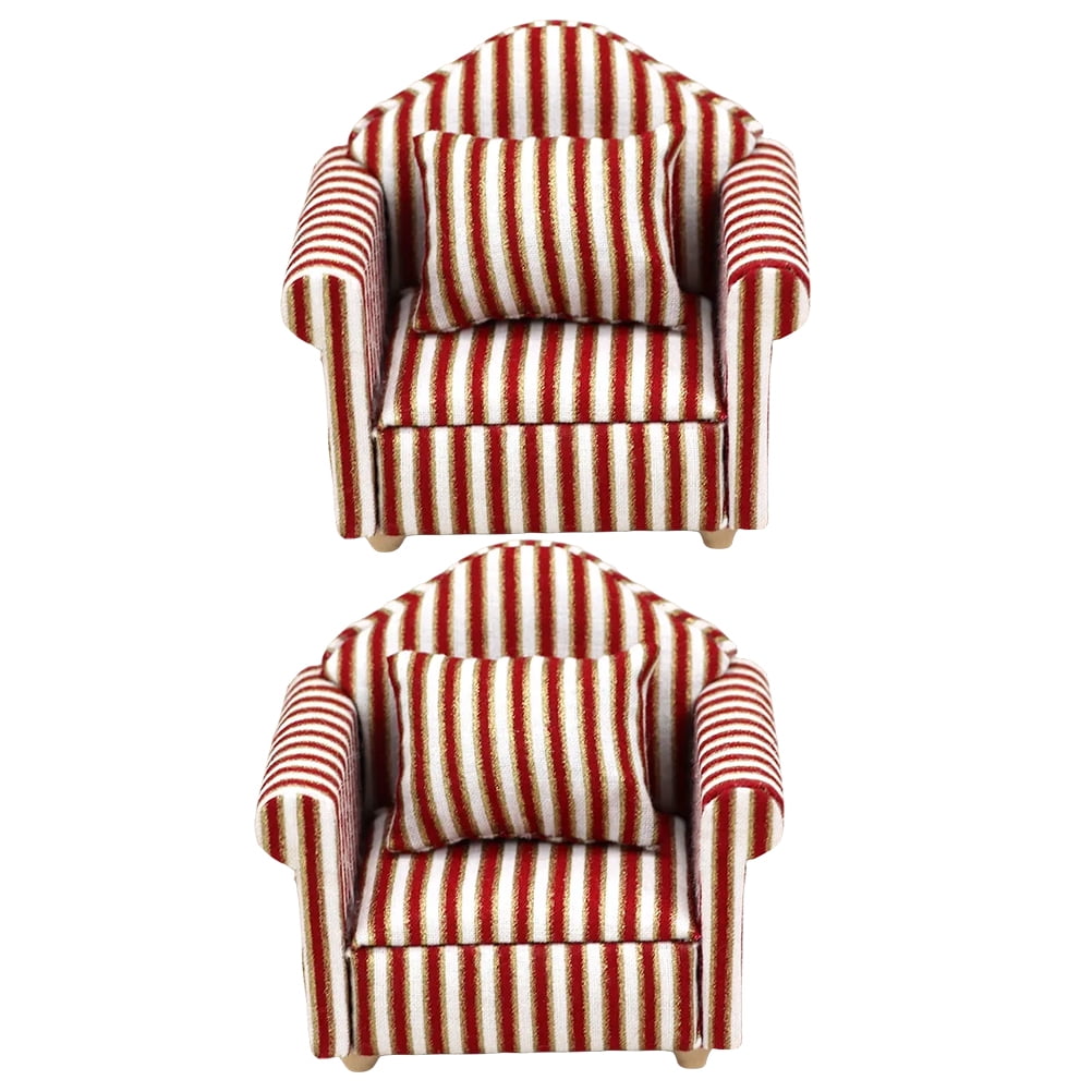 HONITANO 2 Sets Mini House Sofa for DIY Mini House Landscape in Rustic ...