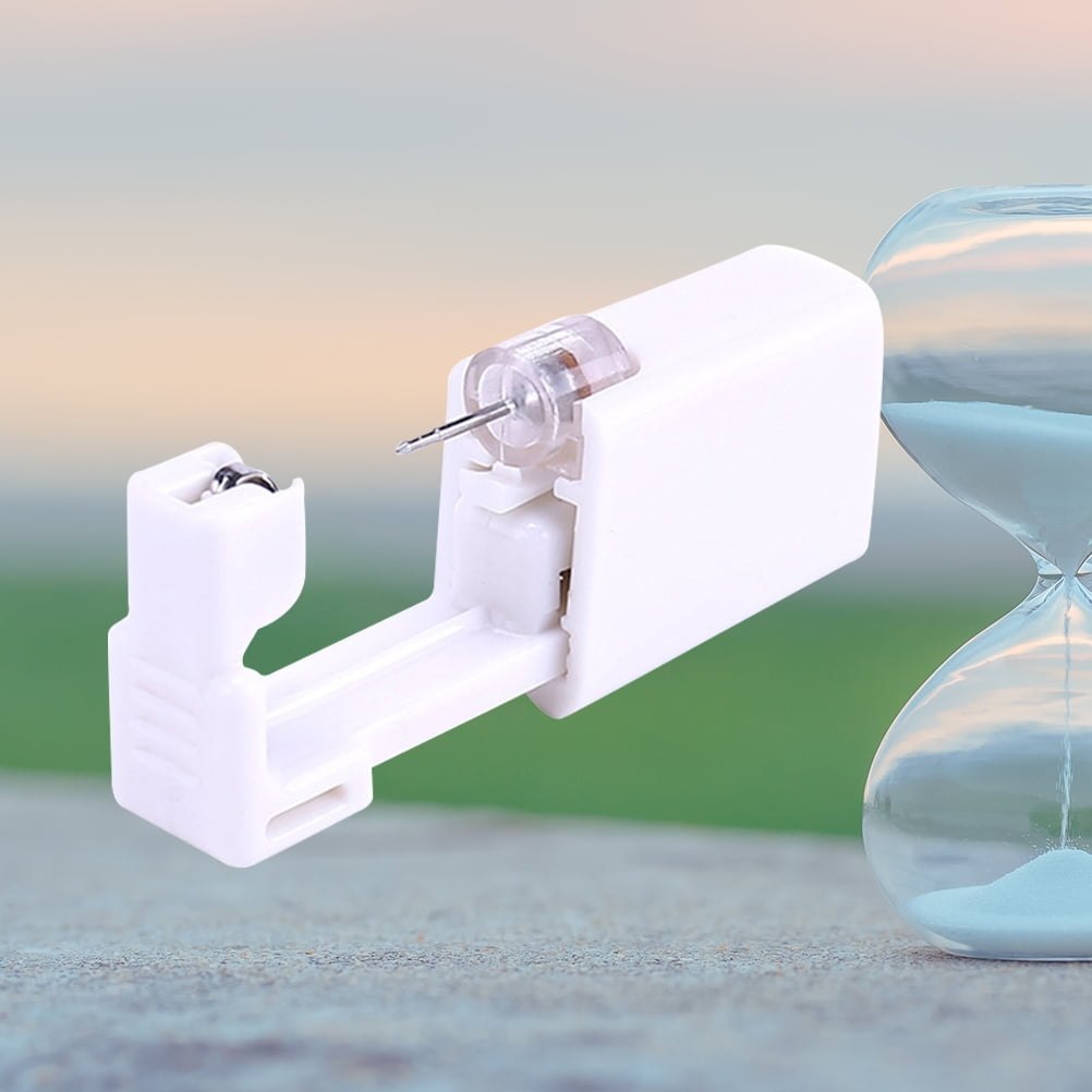 HONITANO 2Pack Ear Piercing Apparatus Ear Piercings Kit Plastic Built ...