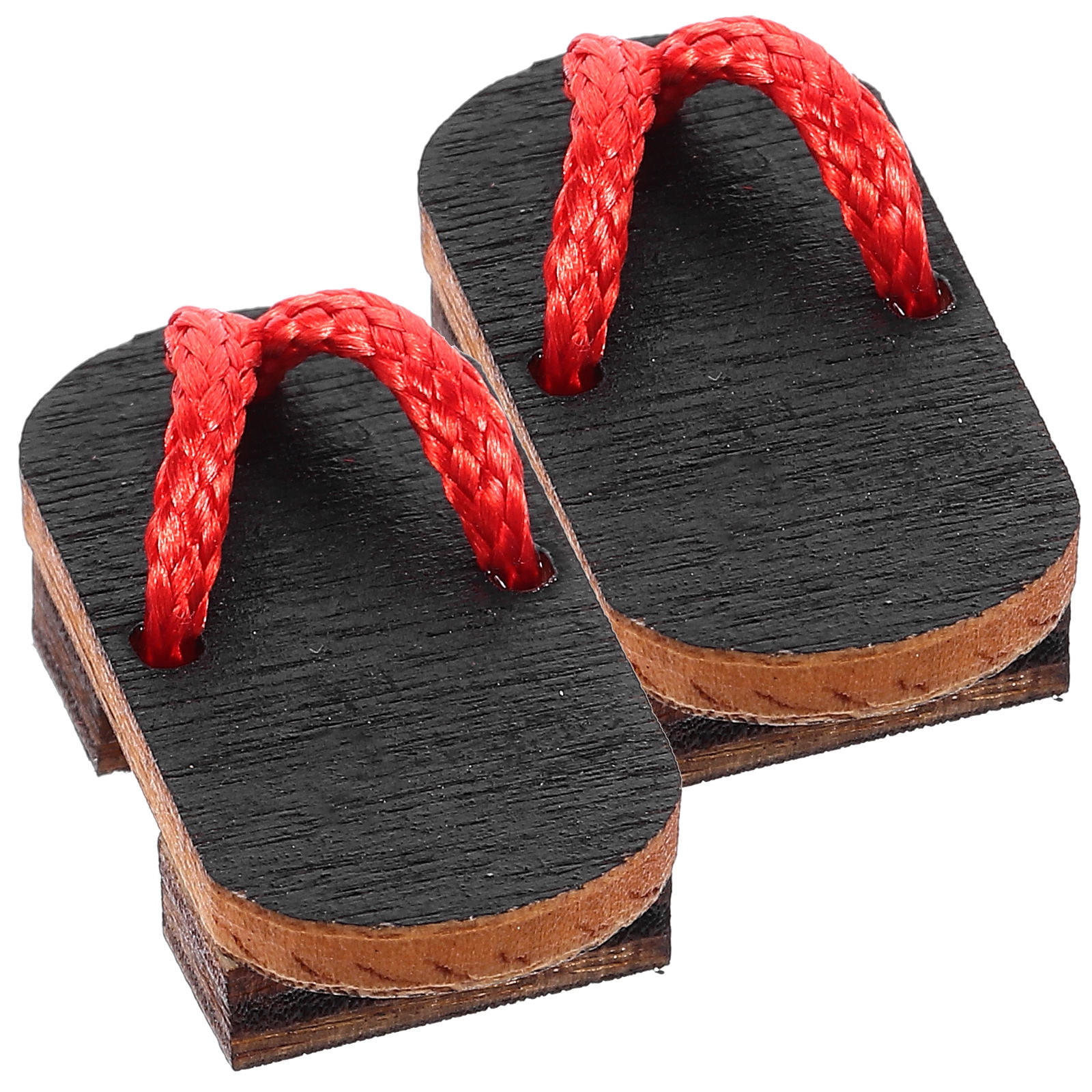 HONITANO 2Pcs Mini Wooden Clog for Mini House Adornment in Japanese ...