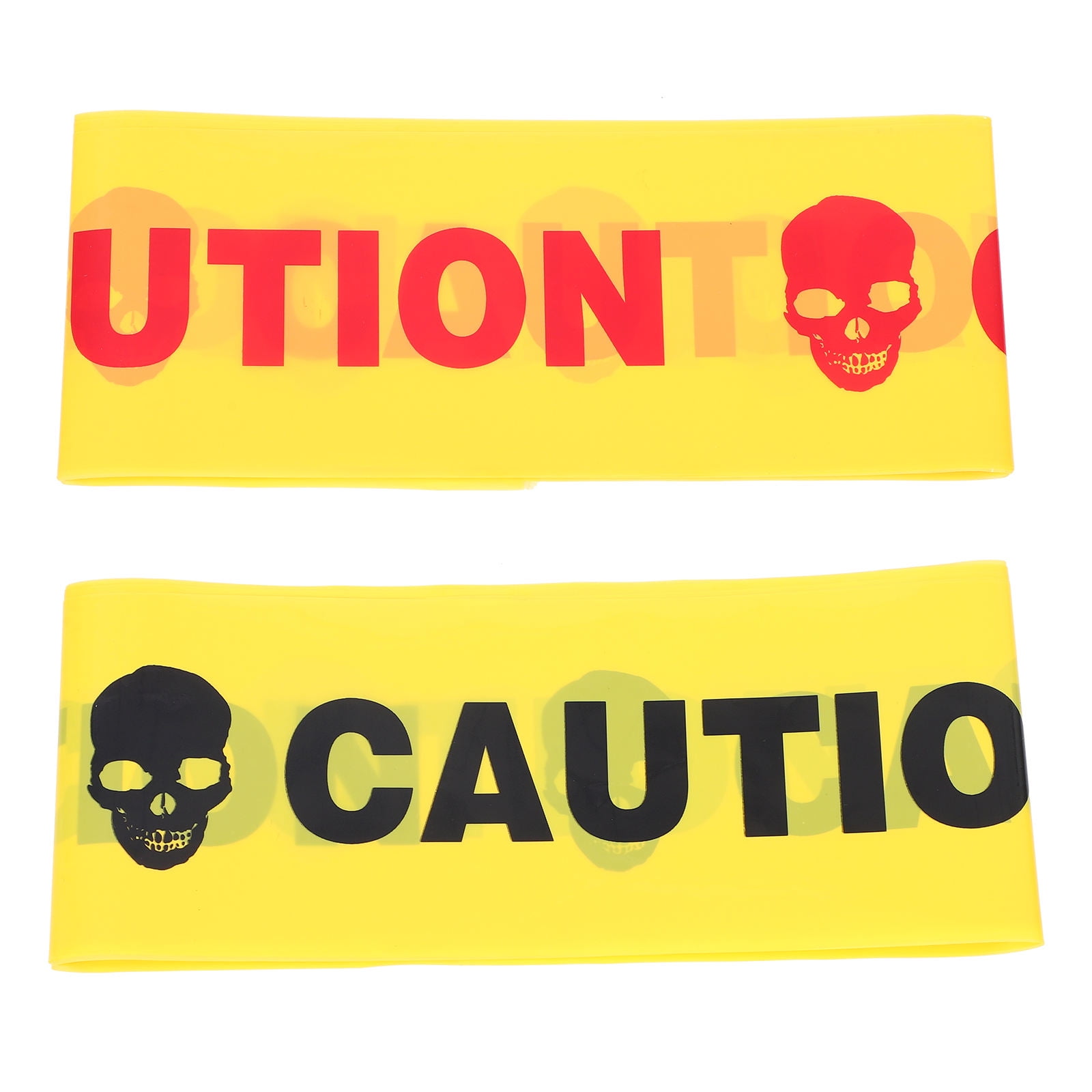 HONITANO 2Pcs Weatherproof Safety Warning Tapes Orange Mark ...