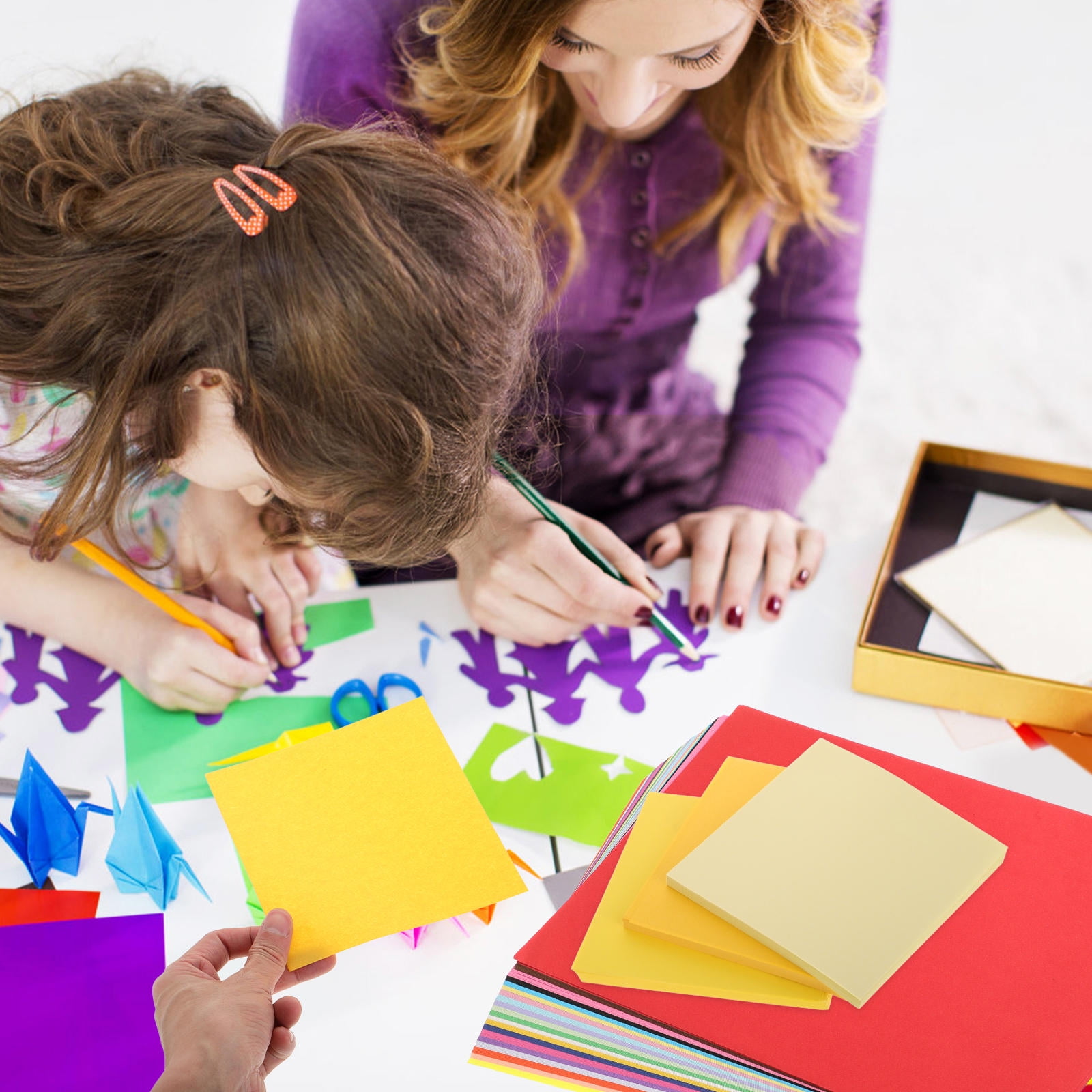 HONITANO 300 Sheets Origami Paper Assorted Color Square For Diy ...