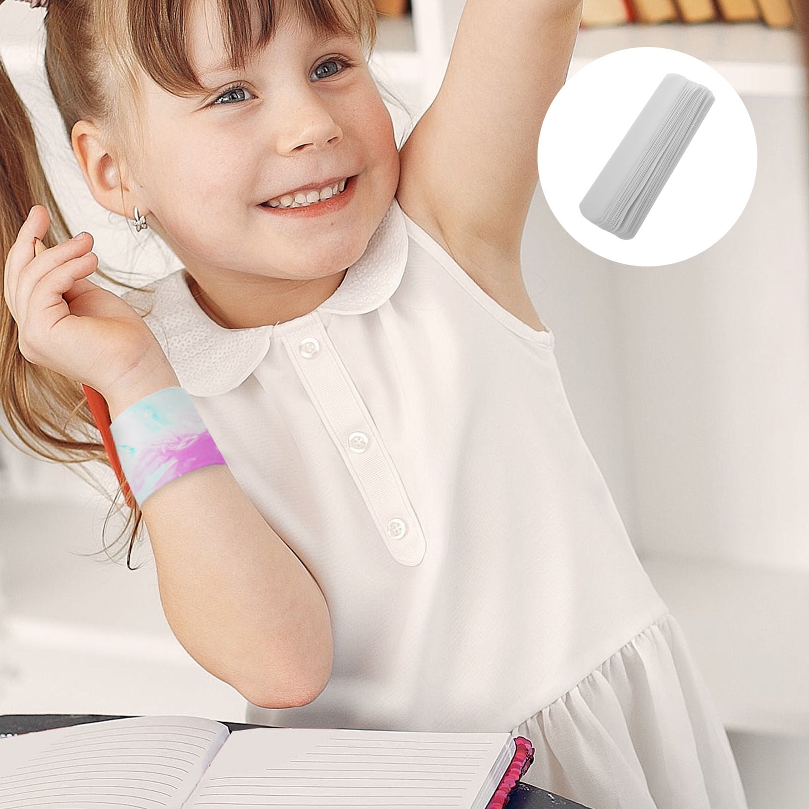 HONITANO 30Pcs Blank Slap Bracelets for Birthday Party Favors and Diy ...