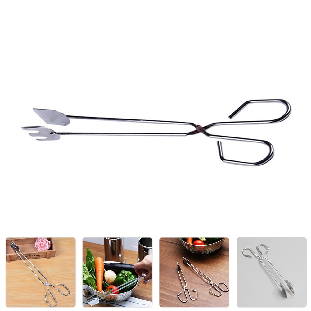 HONITANO Barbecue Grill Clamp 3Pcs Silver Kitchen Stainless Steel Clamp ...
