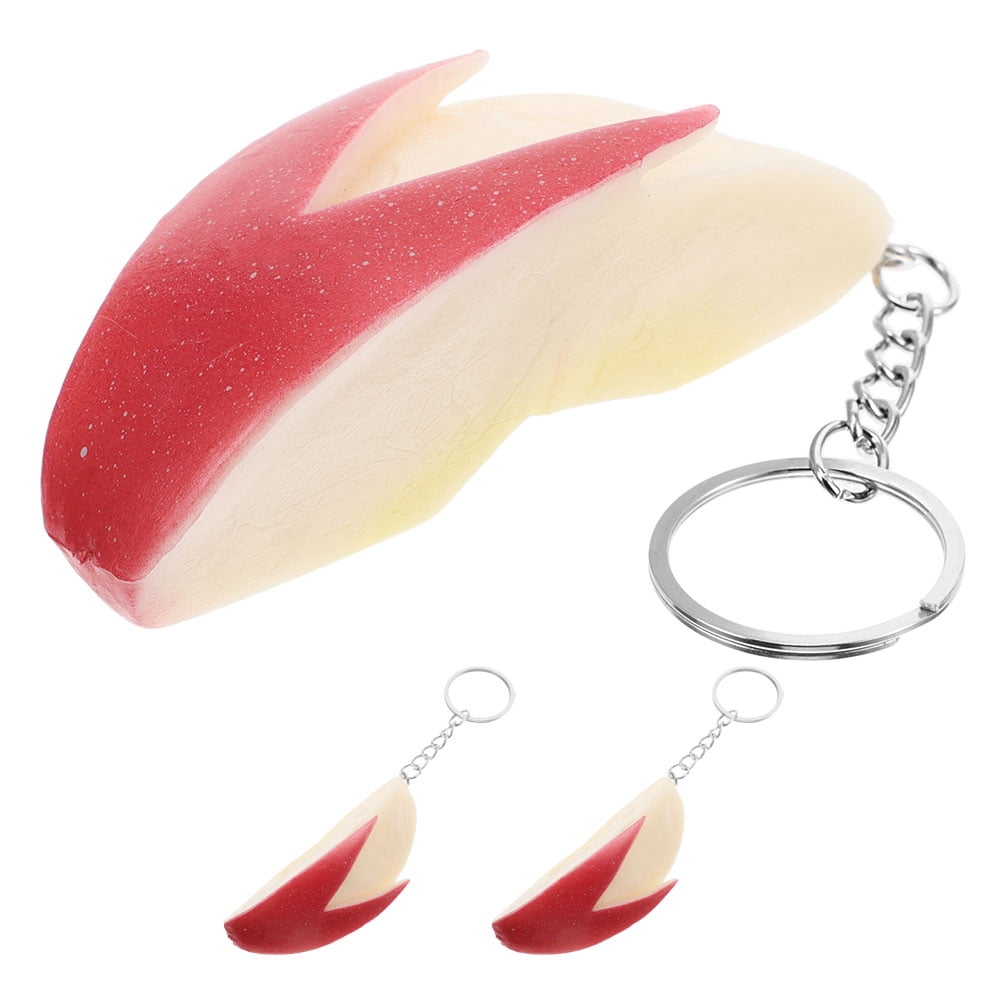 HONITANO 3Pcs Keychains for Backpacks Apple Keychain Fruit Model ...
