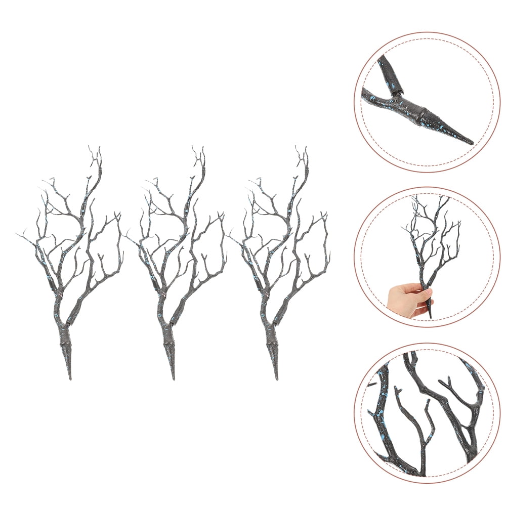 HONITANO 3Pcs Simulated Tree Branches Abs Material For Home And Office ...