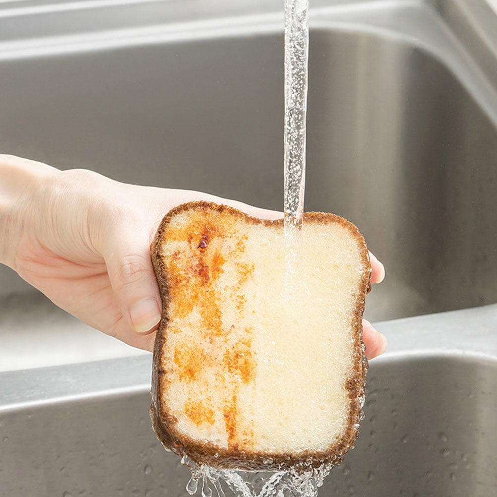 HONITANO 4Pcs Dish Washing Sponge With Sponge Material For Cutlery And ...