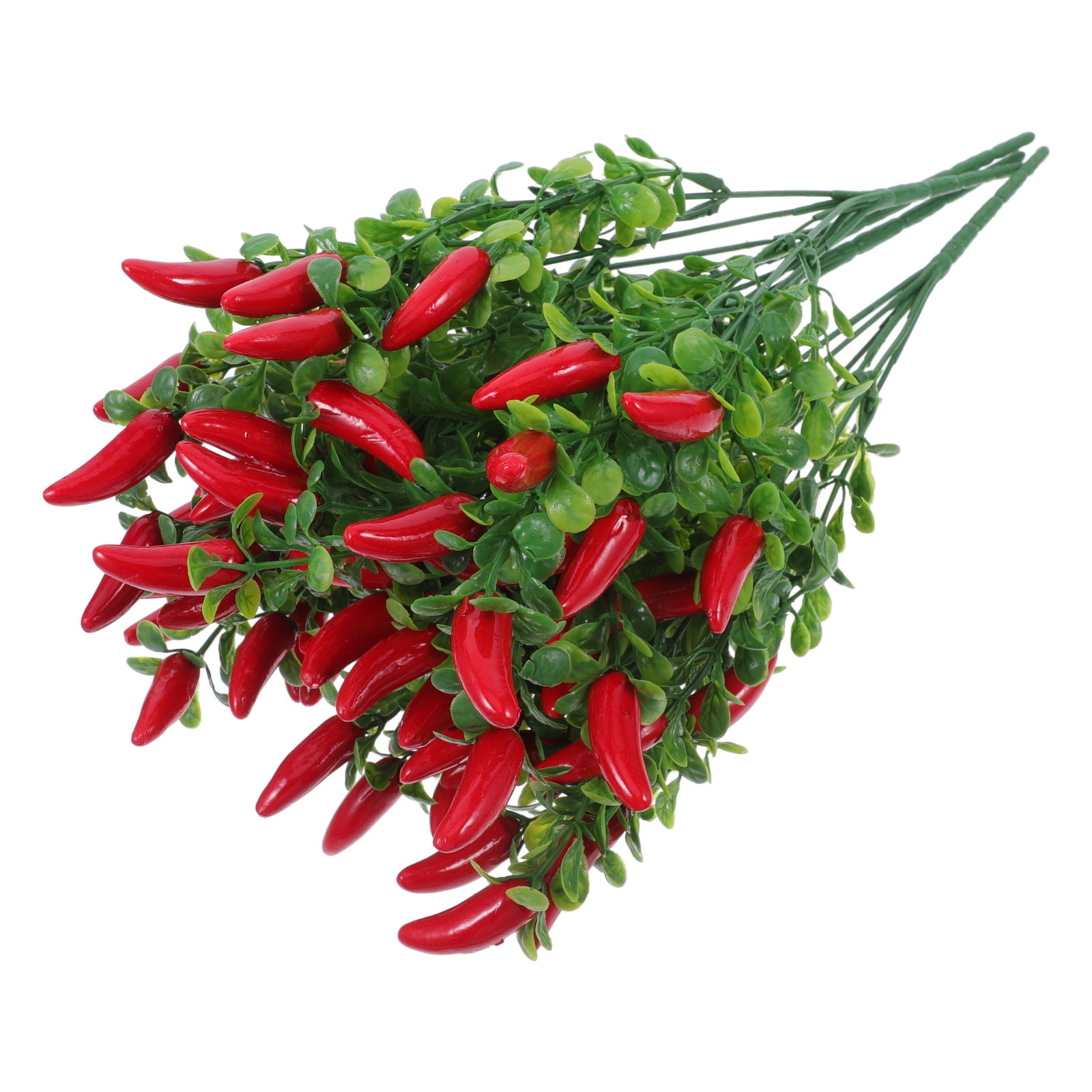 HONITANO 4Pcs Fake Mini Bonsai Artificial Pepper Chili Bouquet Stems ...