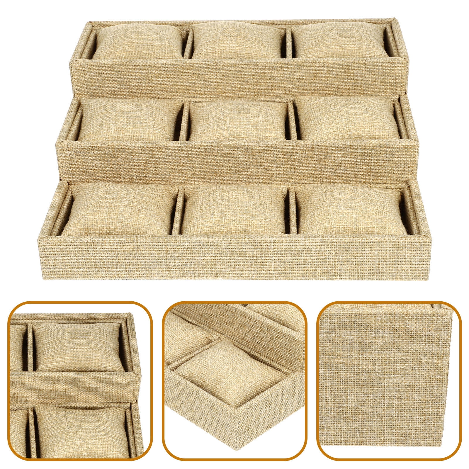 HONITANO 4Set Watch Organizer With Scratch Prevention And Organization ...
