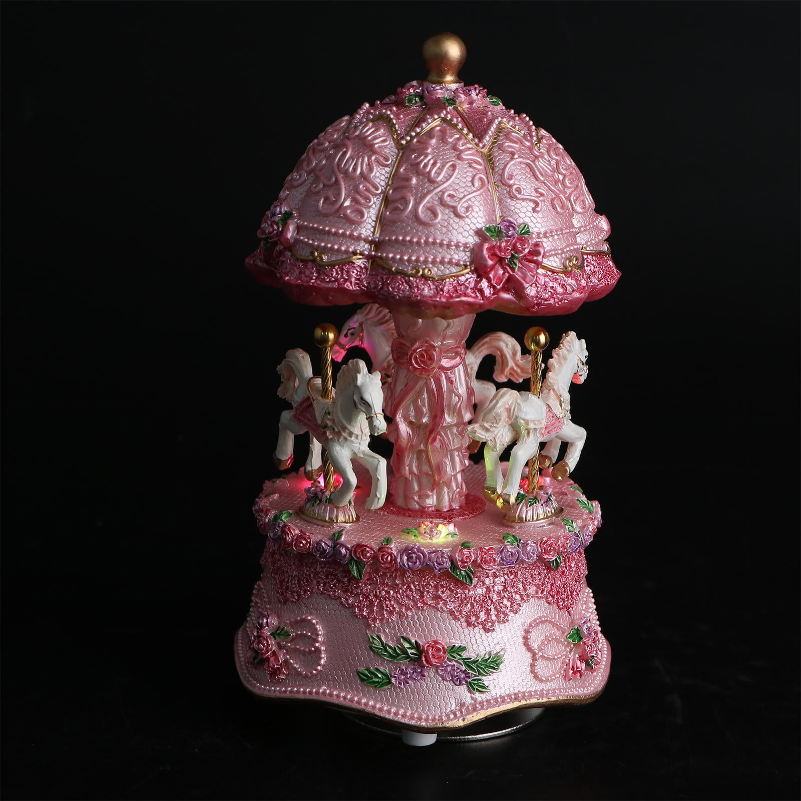 HONITANO 5Pack Vintage Rotating Music Box for Little Girls Design ...