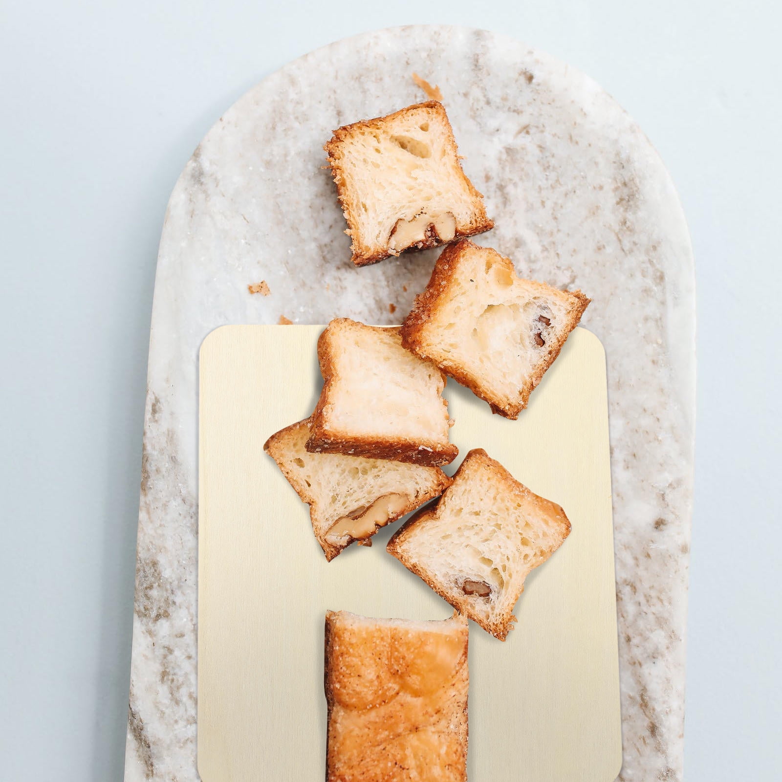 HONITANO 6Pcs Miniature Cutting Boards Rectangular Khaki Wood for ...