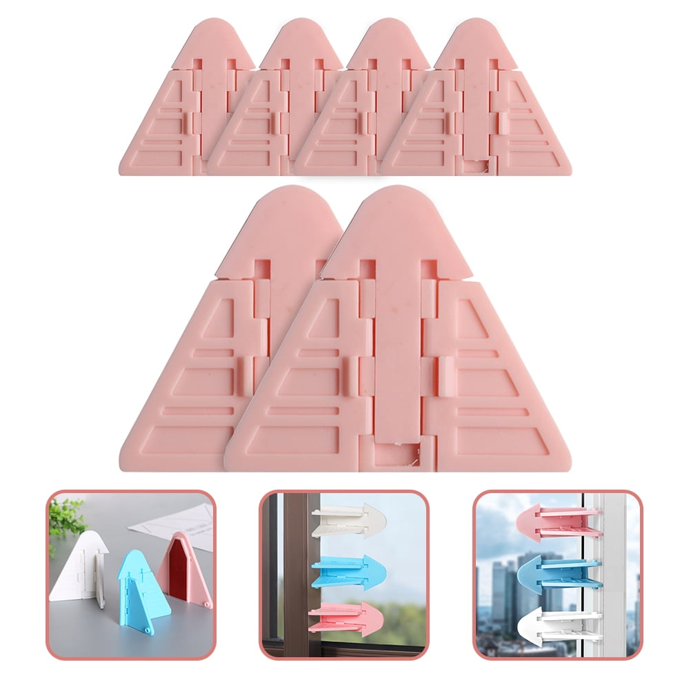 HONITANO 6Pcs Pink ABS Lock for Sliding Glass Door with One-Handed ...