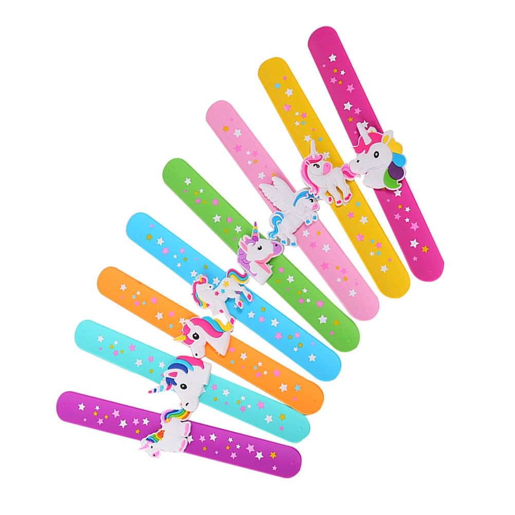 HONITANO 6Pcs Slap Bracelets Children's Snap Bands Novelty Wearable For ...