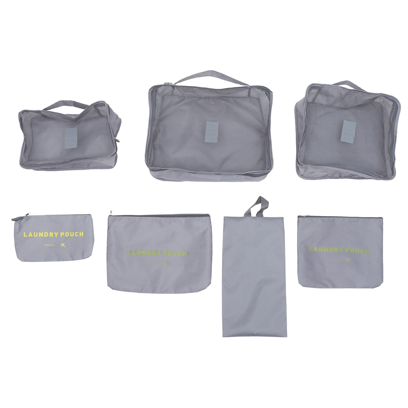 HONITANO 7Pcs Hiking Packing Cubes for Suitcase Waterproof Luggage ...