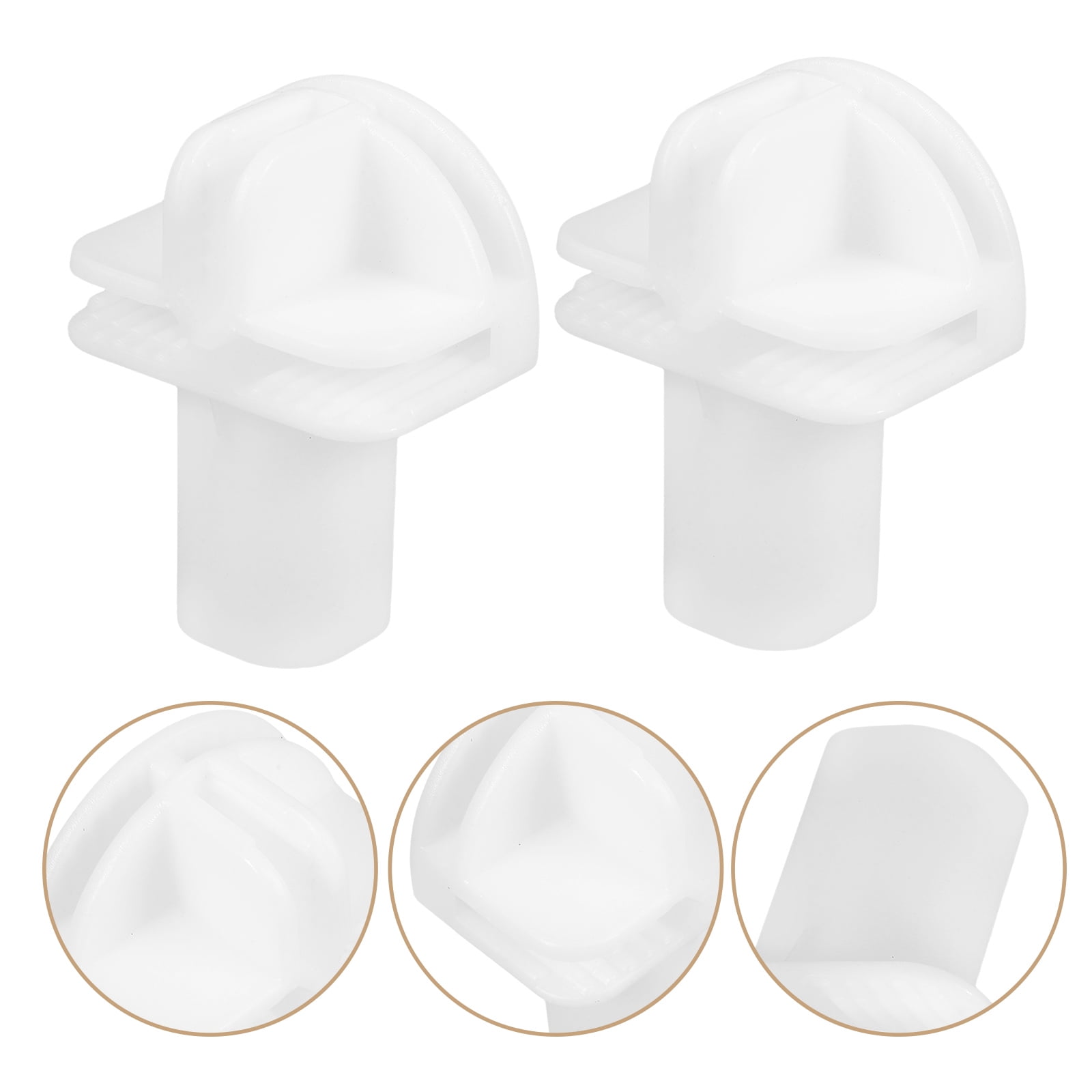 HONITANO 8Pcs Corner Cube Connectors White Plastic for Pet Cage ...