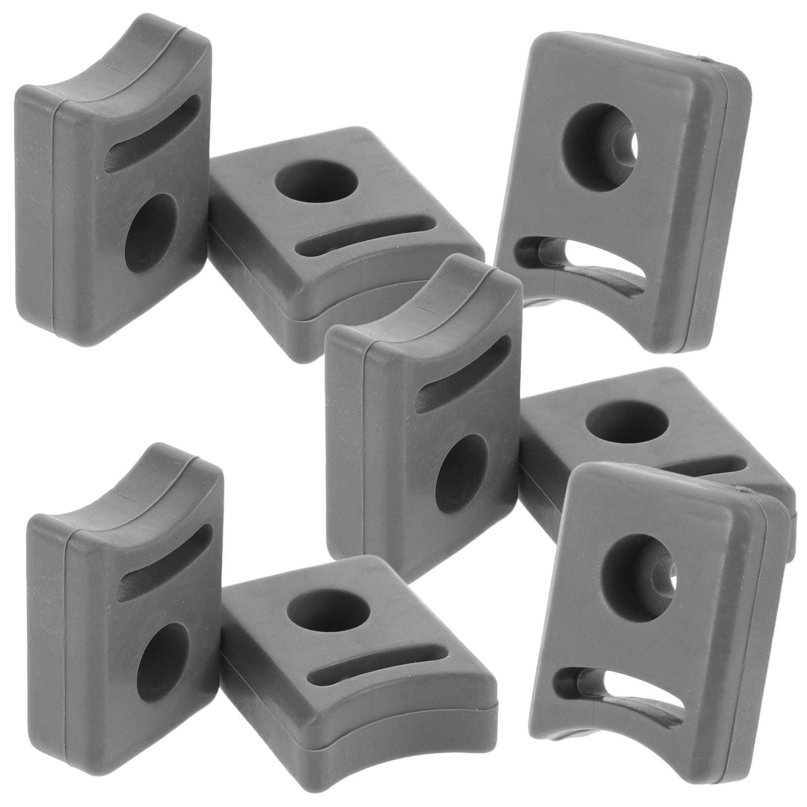 HONITANO 8Pcs Sliding Door Guides Grey Plastic Smooth Sliding Shower ...