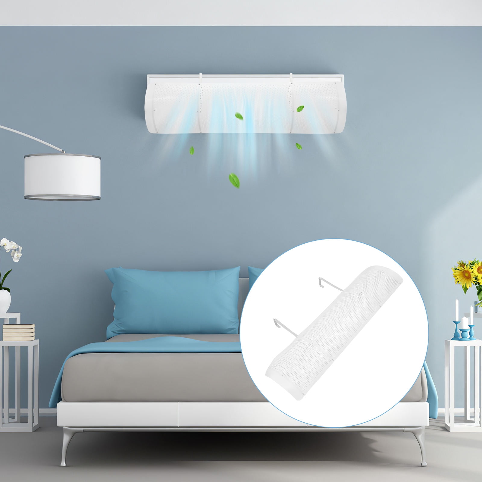 HONITANO 9Pcs Air Conditioner Wind Deflector Central Air Conditioning ...