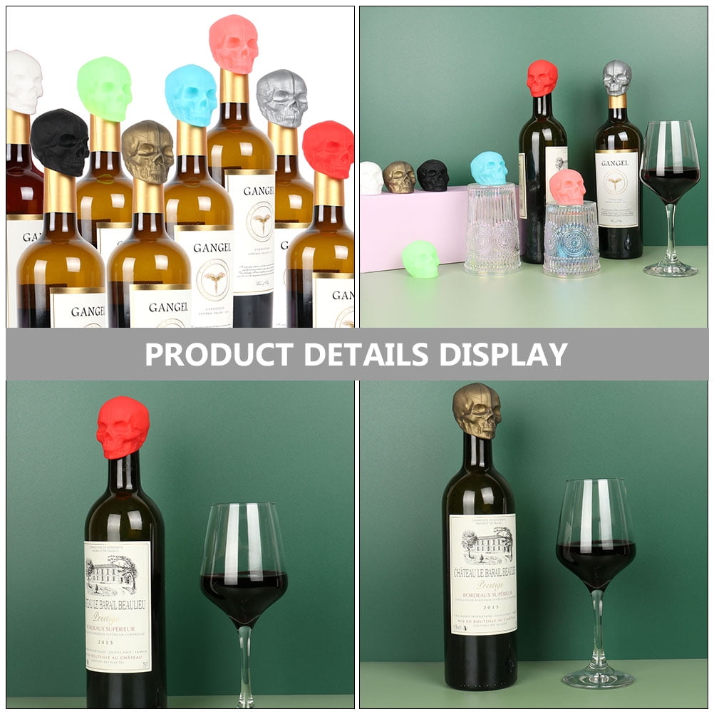 HONITANO Chic Golden Wine Plug for Sealing and Preserving Wine Flavor ...