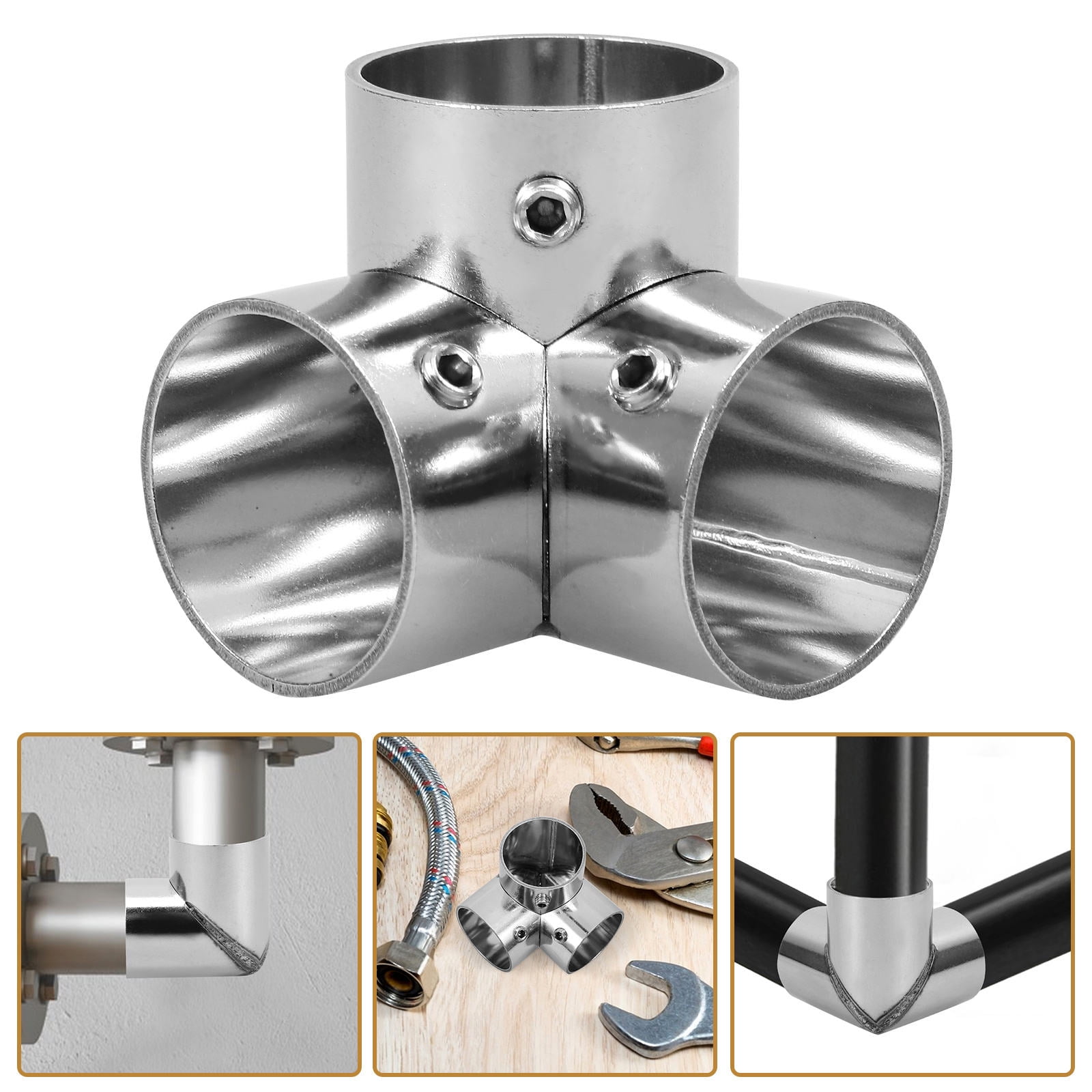 HONITANO Clamps for Pipe Fitting 6Pcs for Canopies and Fences DIY ...