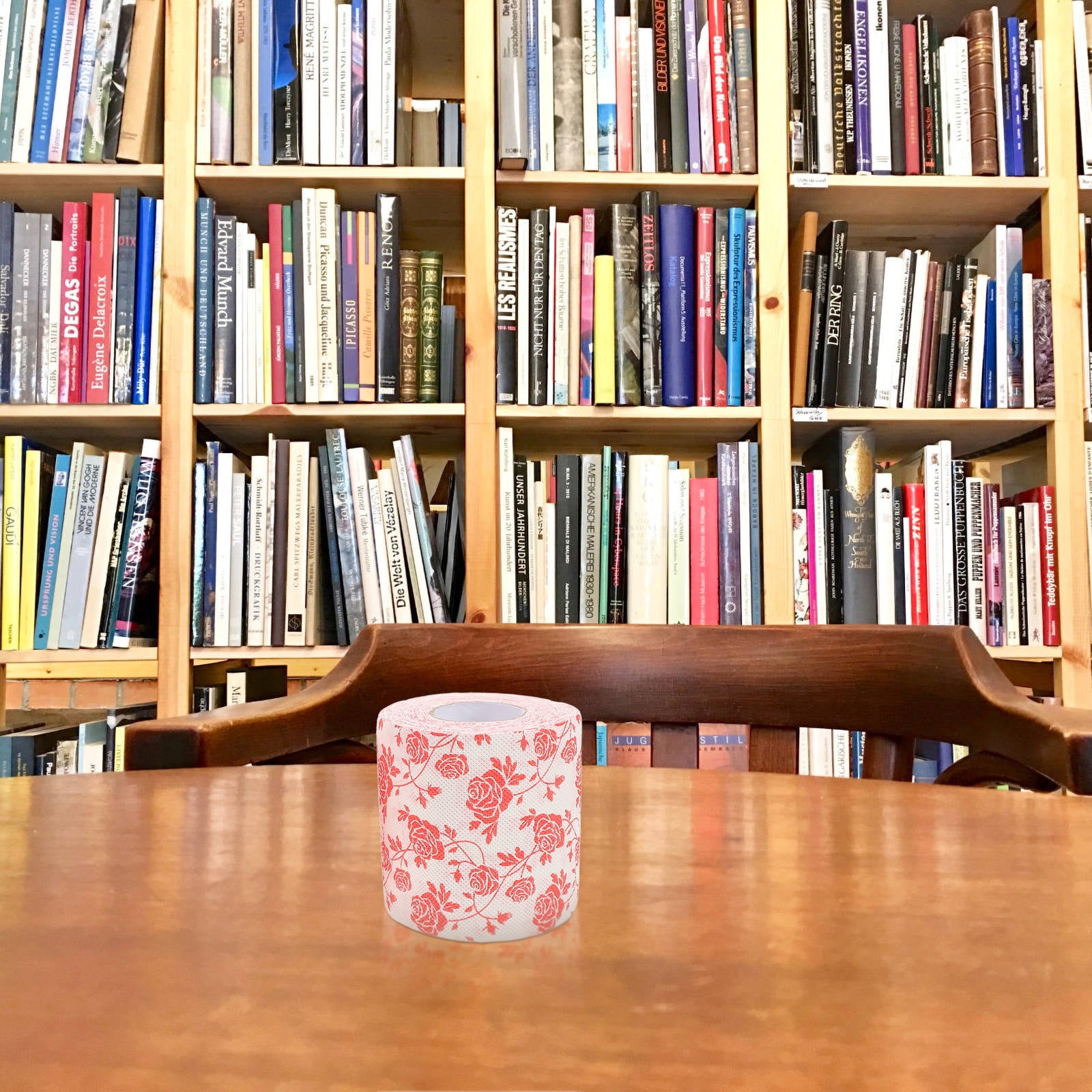 HONITANO Colored Toilet Paper Rolls 2Pcs Assorted Color Floral Print ...