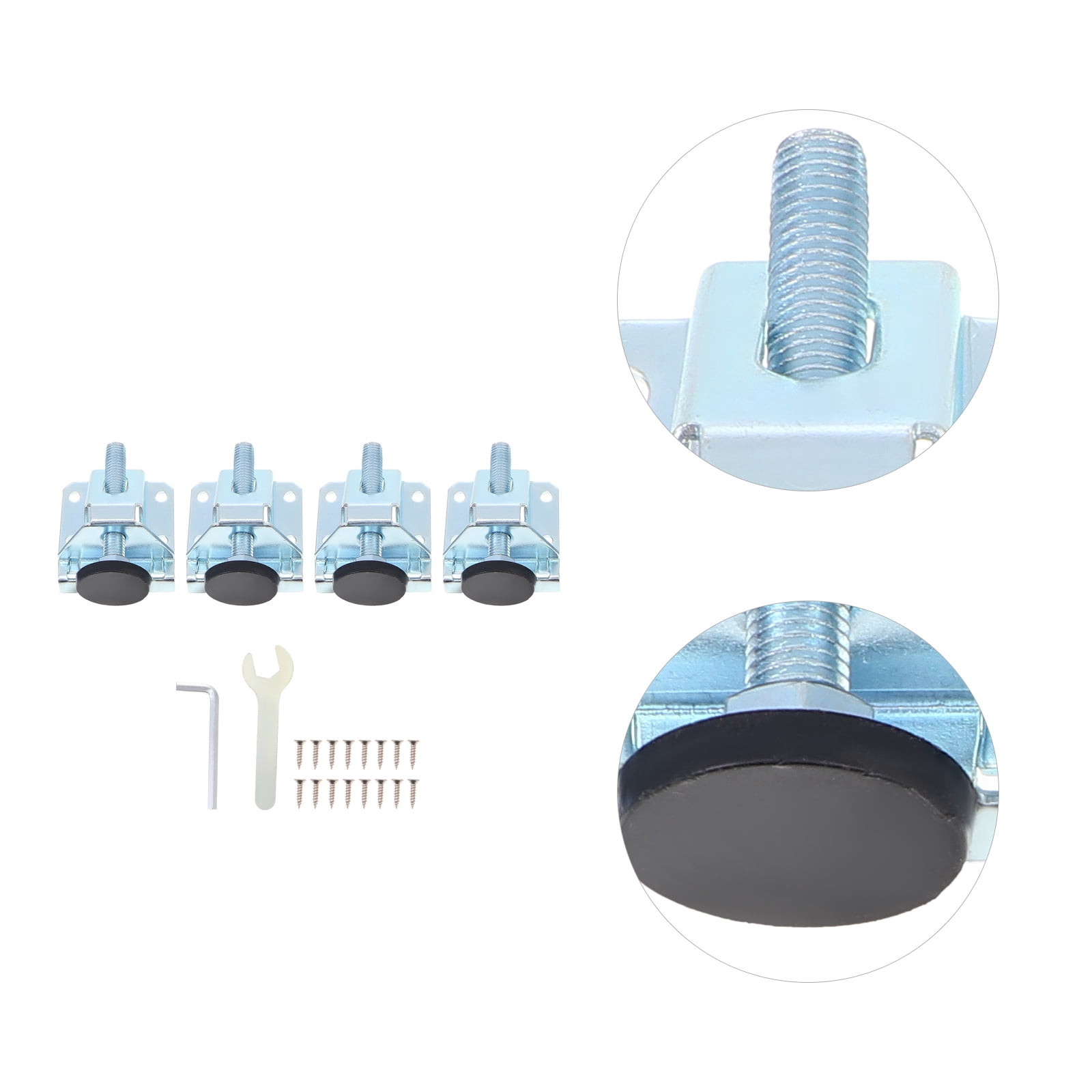HONITANO Furniture Leveler 1 Set 4Pcs of Cold Rolled Steel for ...