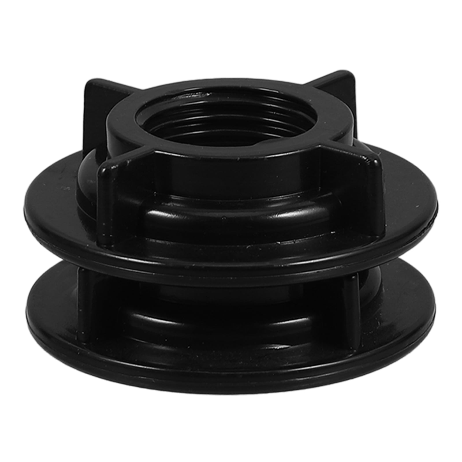 HONITANO Kitchen Tap Fixing Kit 2Pcs Black ABS Nut for Plumbers and ...