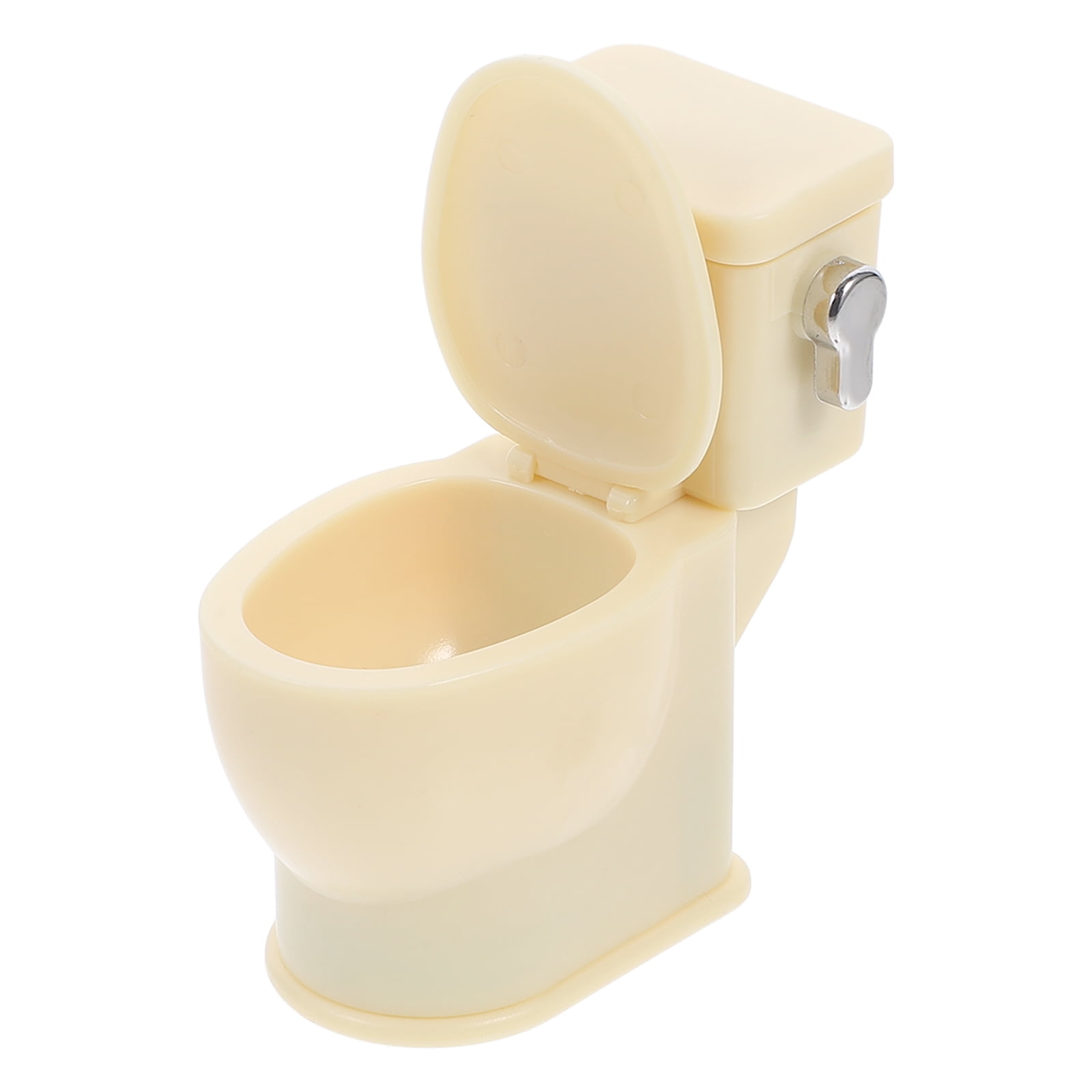 HONITANO Mini Toilet Model Realistic Miniature with Rustic Style 6.0x6 ...