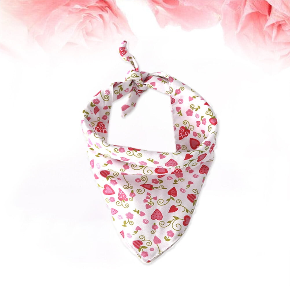 HONITANO Pet Triangle Towel Cat and Dog Bandana Fashion Saliva ...