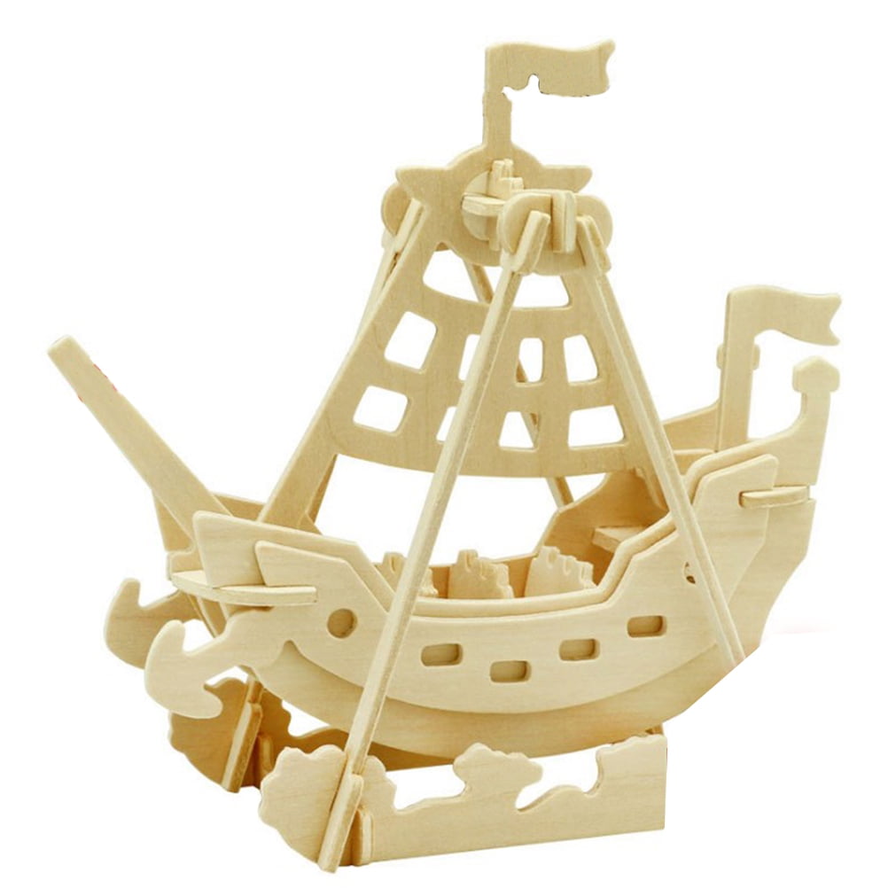HONITANO Puzzle Toys 1Pack Wooden Simulation Sports Car Assembly Model ...
