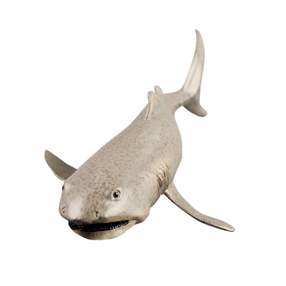 HONITANO Simulation Animal Shark Model 1Pcs Light Grey PVC For Children ...