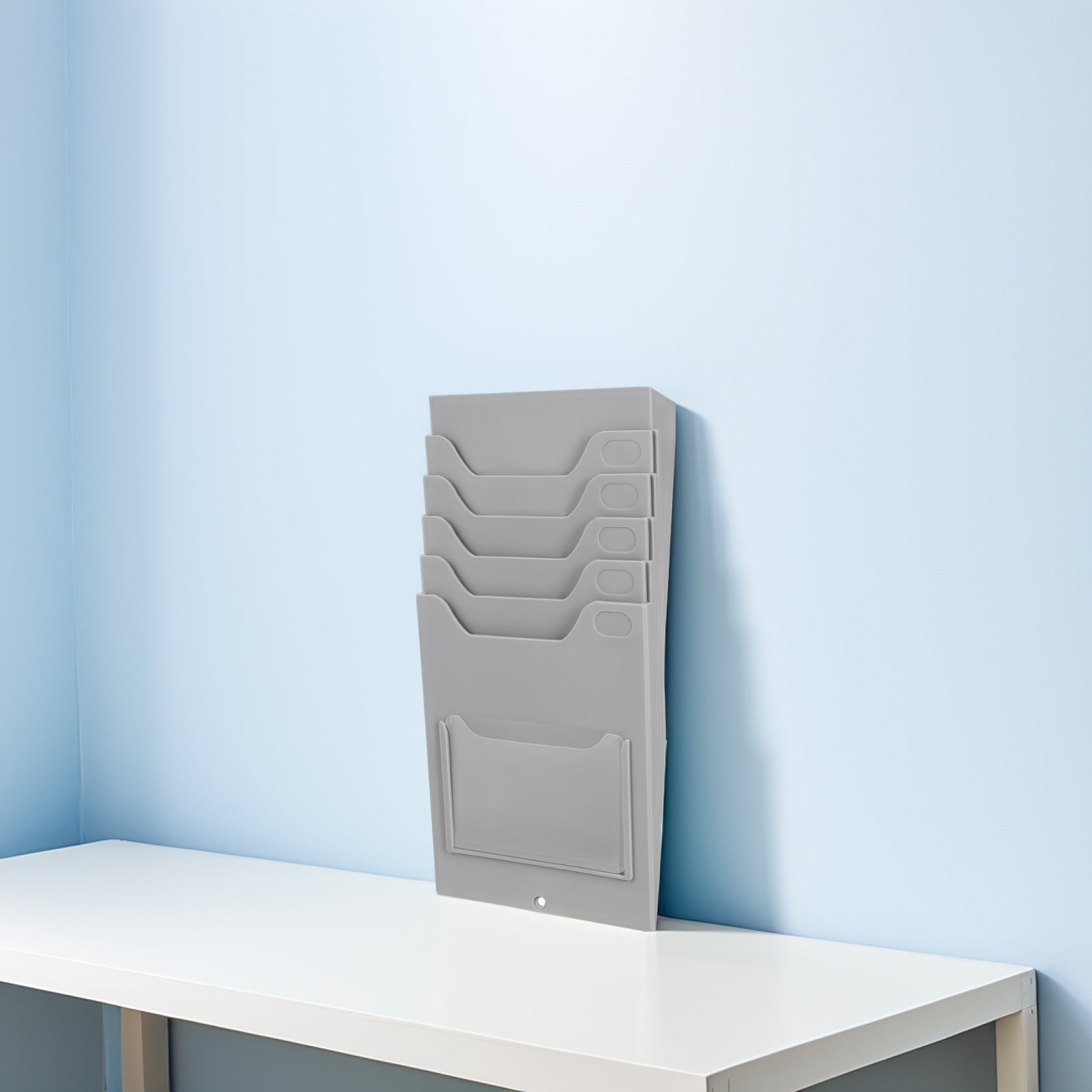 HONITANO Timecard Holder Wall Small 1Pack with Material Card Rack for ...