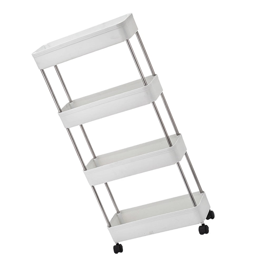 HONITANO White Kitchen Trolley 1Pcs Multi Tiered Design - Walmart.com