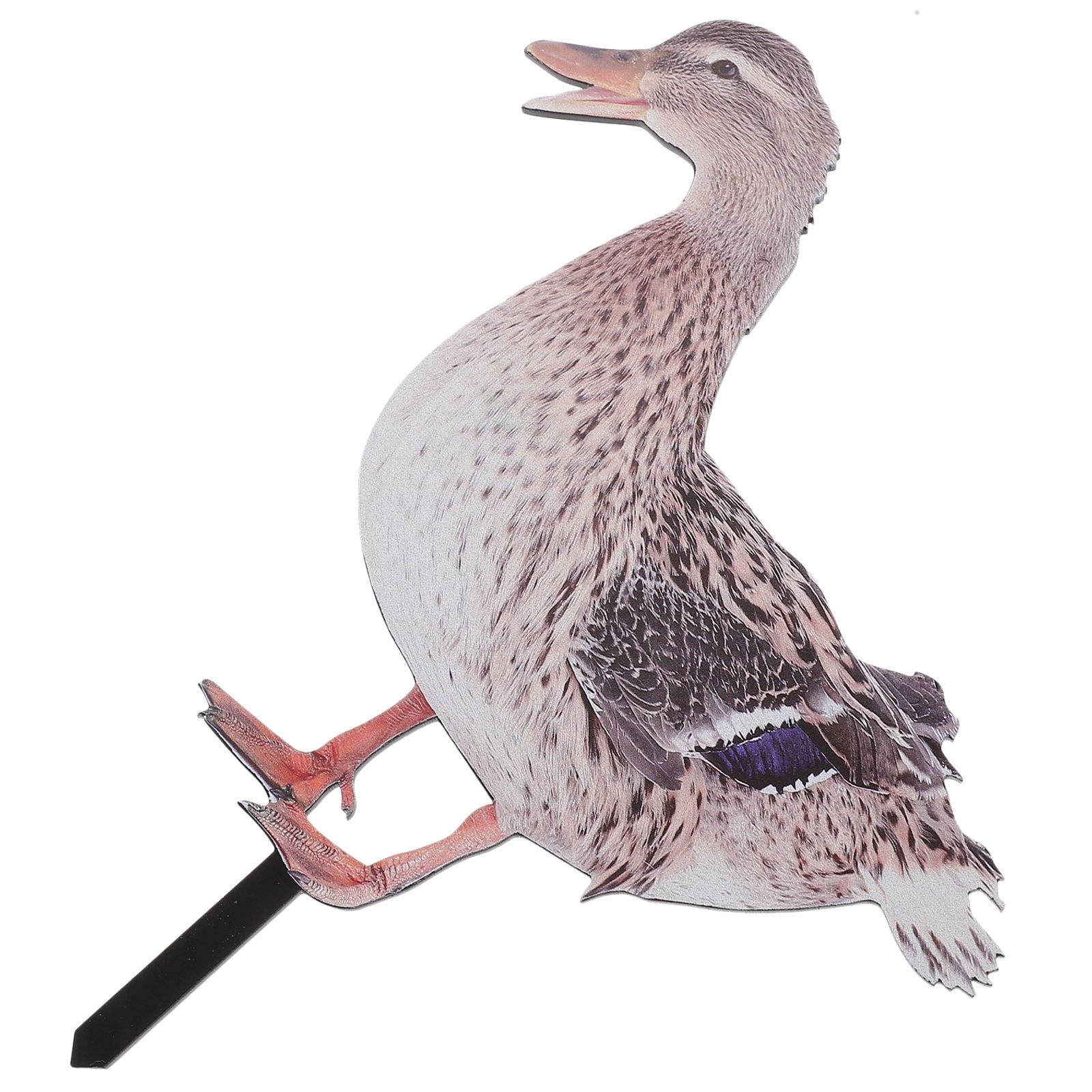 HONITANO Yard Ornament 1Piece 3D Duck Shaped Acrylic Stake For ...