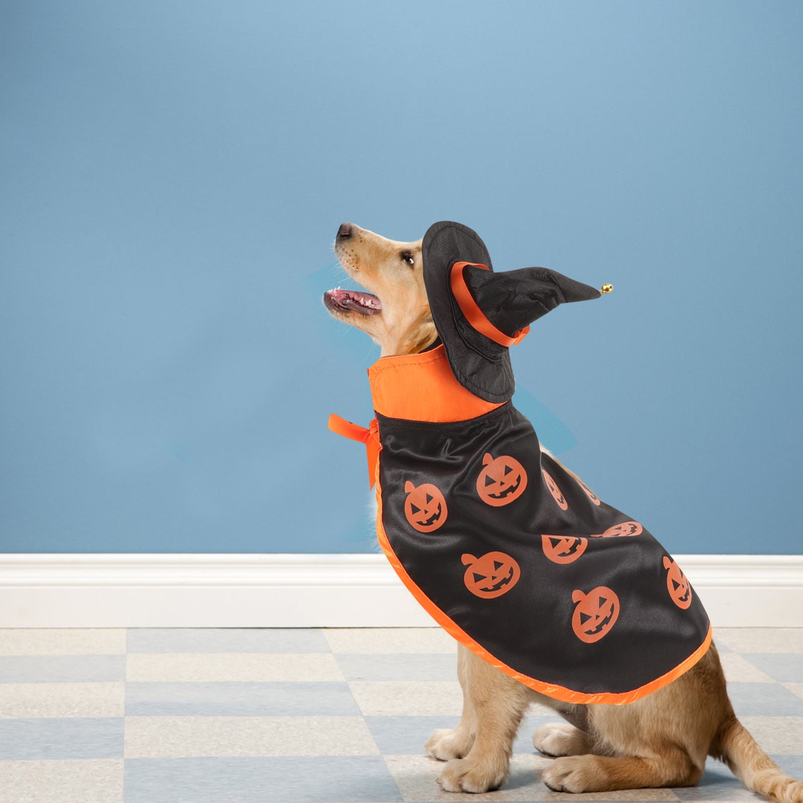 HONMEET 1 Set Clothing for Pets with Hat and Cloak in Assorted Color ...