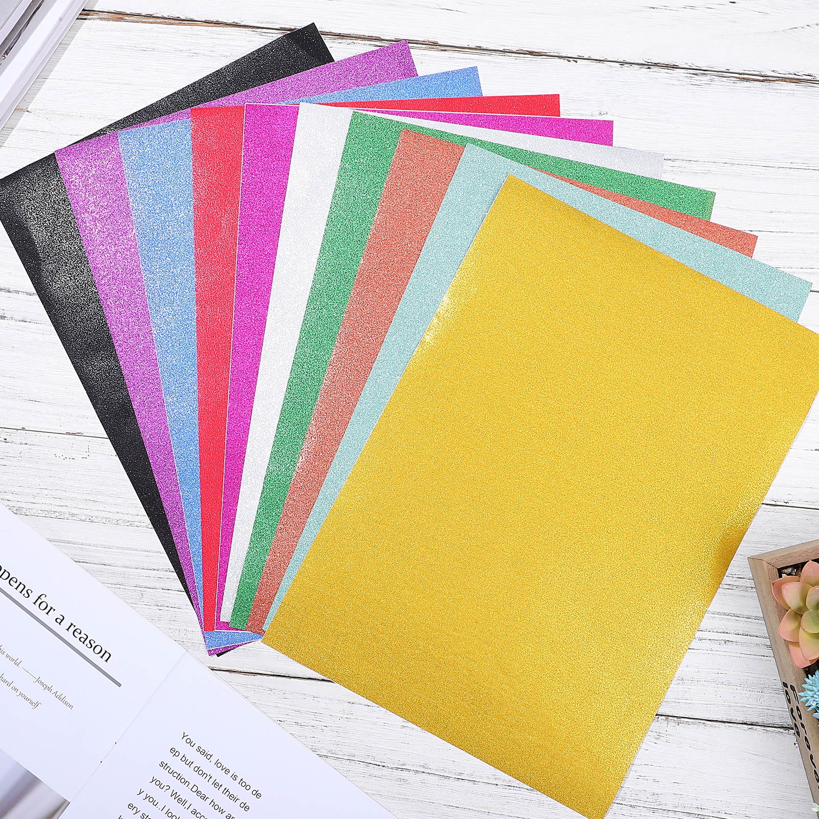 HONMEET 1 Set of Scrapbook Paper for Coloured Paper Mixed Color ...