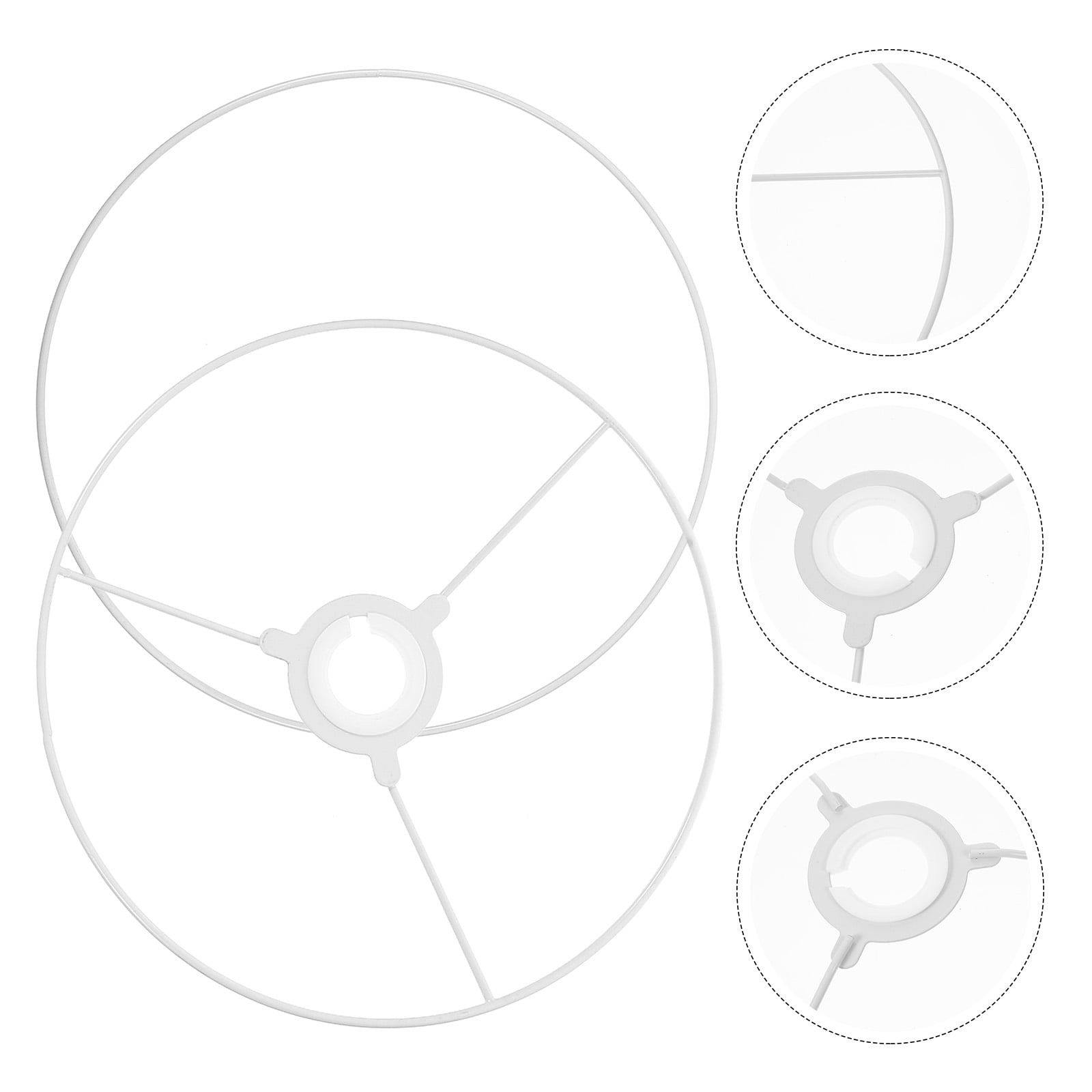 HONMEET Circular Lampshade Wire Frame for 1 Set - Walmart.com