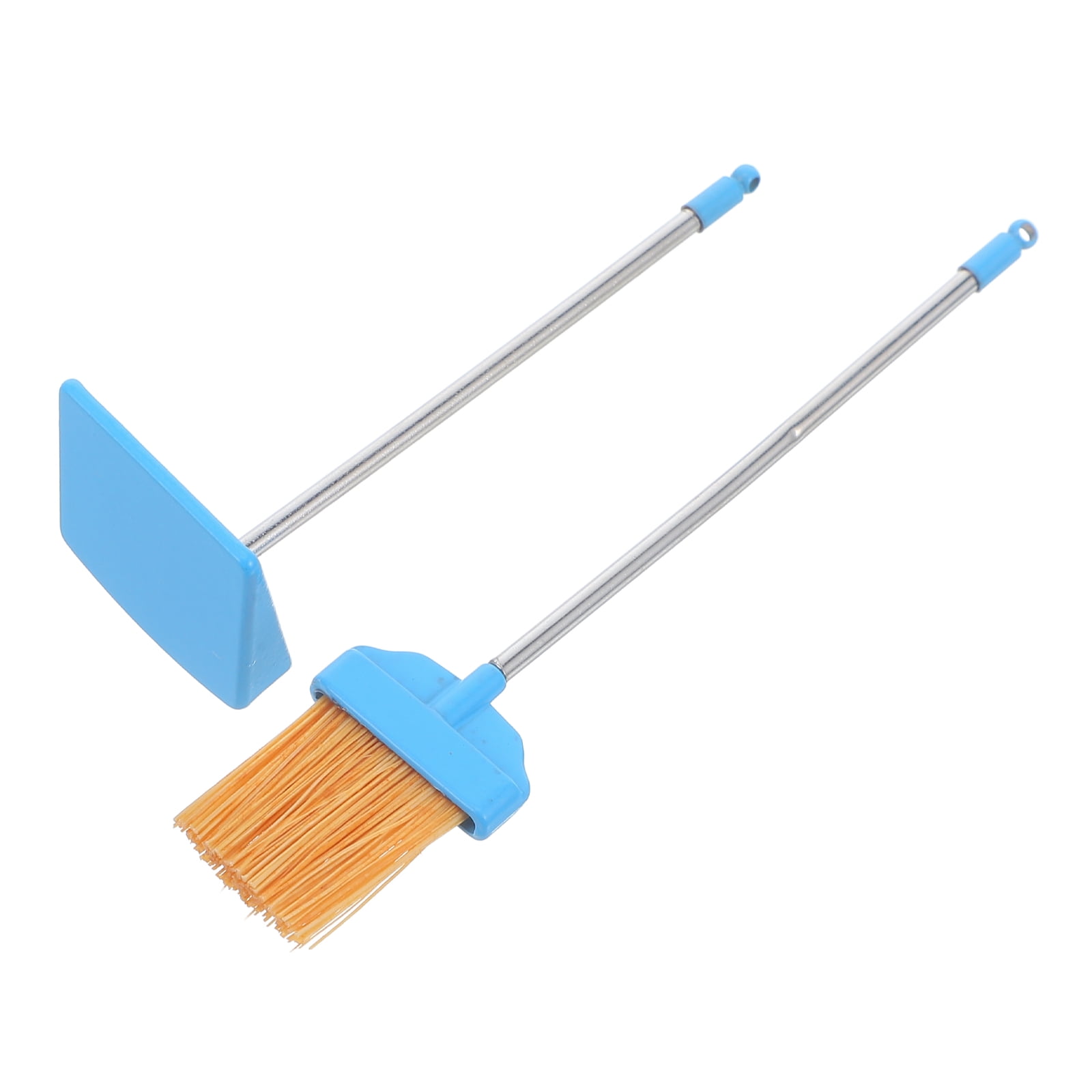 HONMEET Miniature Broom Sets Miniature Brooms Dustpan Blue 1 Set ...