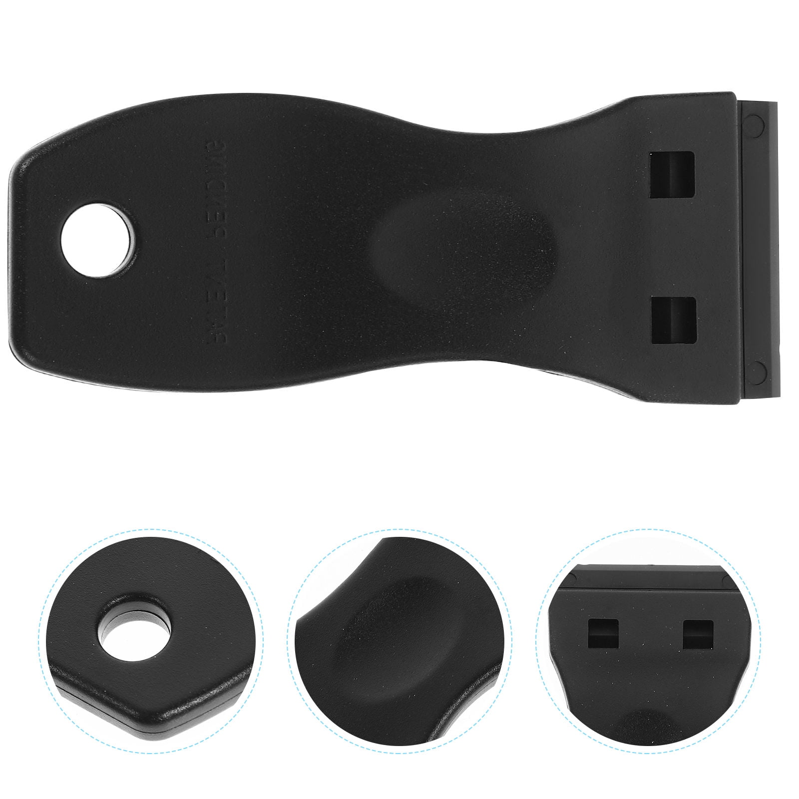 HONMEET Plastic Scraper and Replacement Blades Set for Adhesive Removal ...