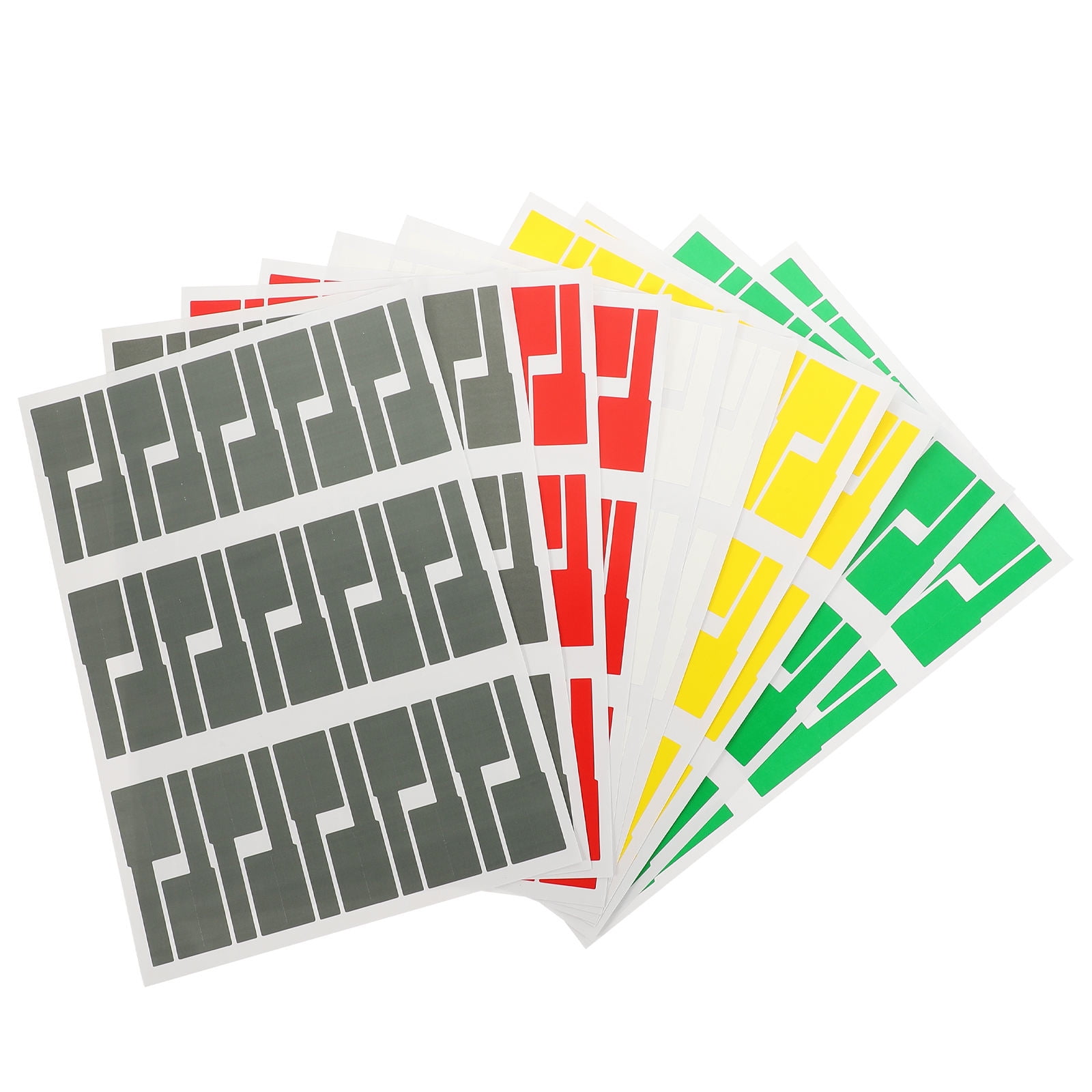 HONMEET Convenient Identification Cable Labels Assorted Color for Daily ...