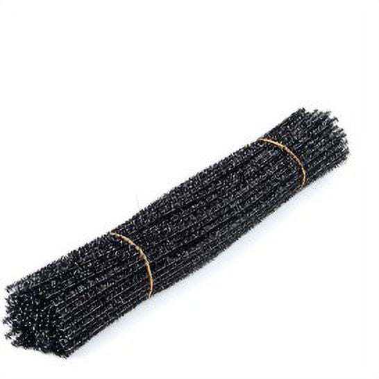 HONMEET 100 Pcs Black Twisted Bar Galvanized Iron Wire For Diy Toys ...