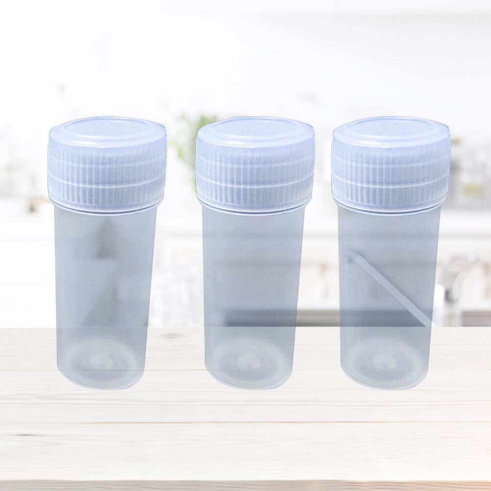 HONMEET 100 Pcs Transparent Plastic Storage Containers for Organizing ...