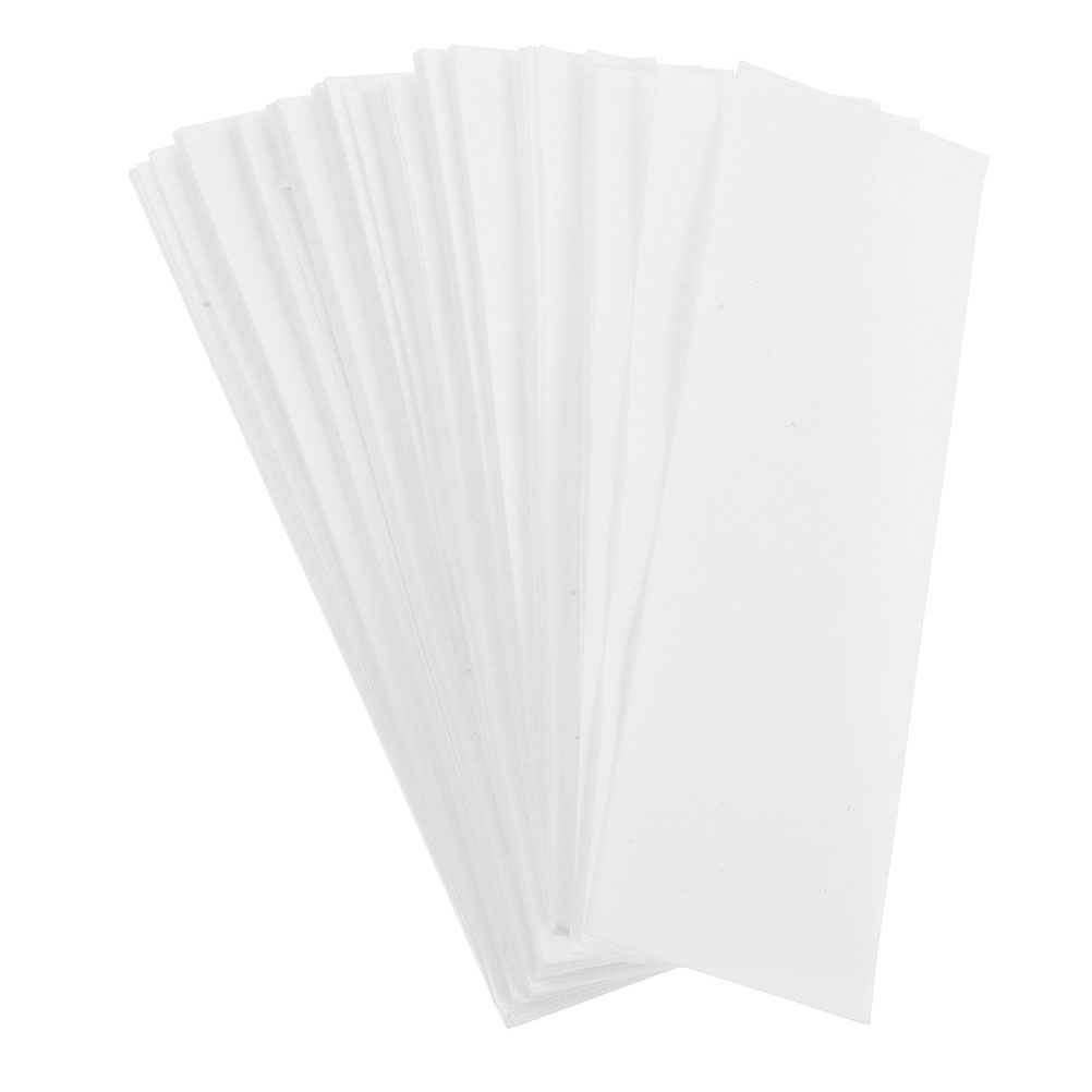 HONMEET 100Pcs White Chromatography Paper Strips For Lab Chromatography ...
