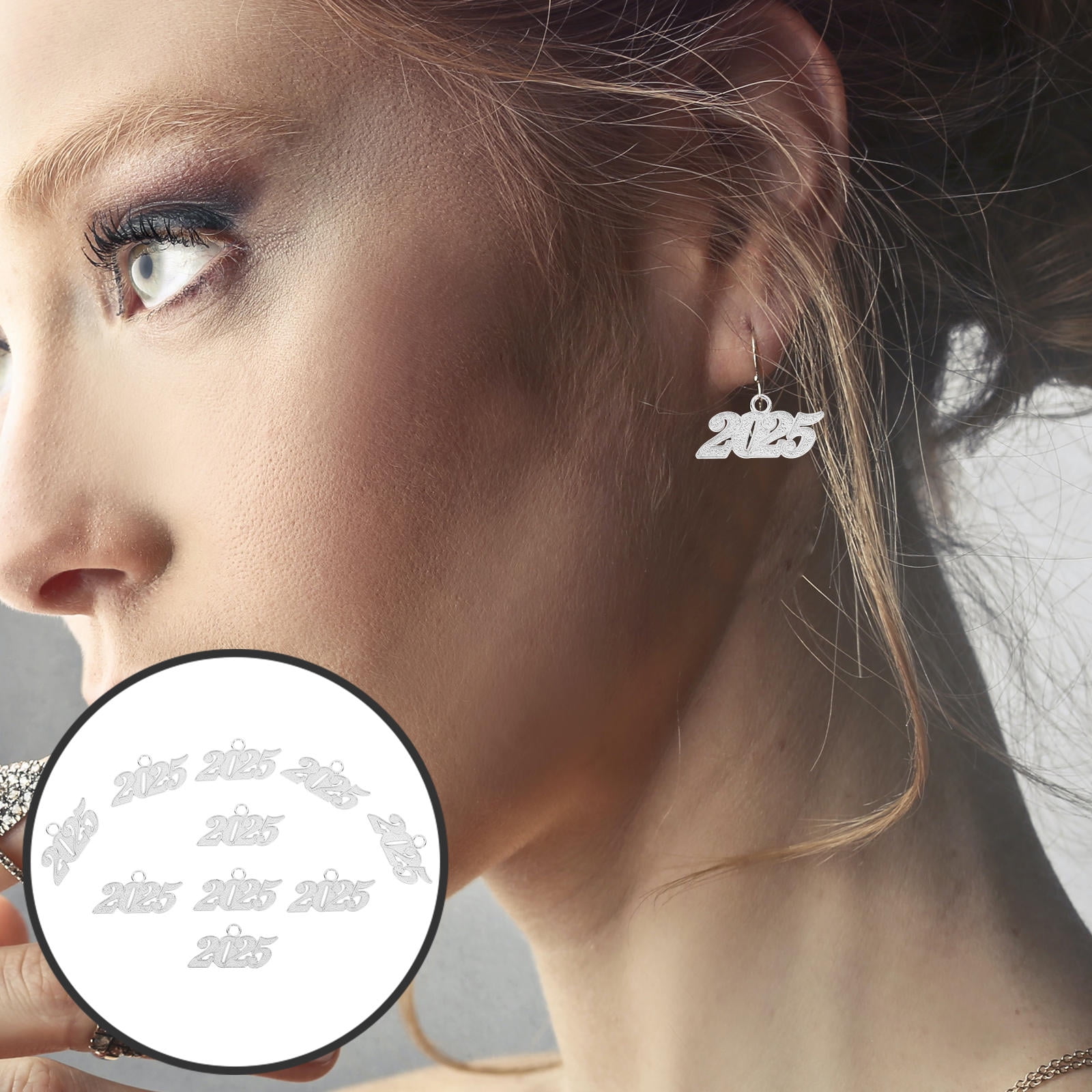 HONMEET 10Pcs Grad Cap Decorations Zinc Alloy Graduation Accessories ...