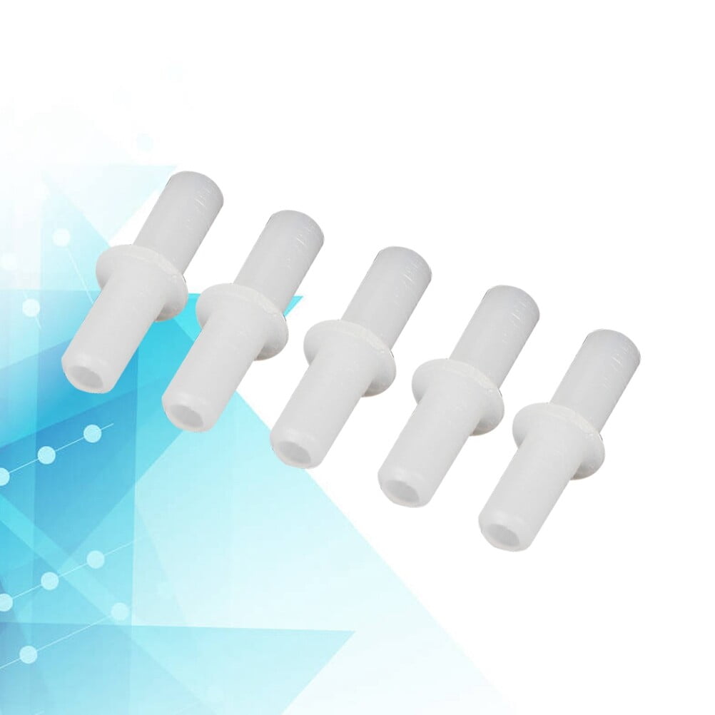 HONMEET 10Pcs Plastic Straight Air Valves White Color for Aquarium ...
