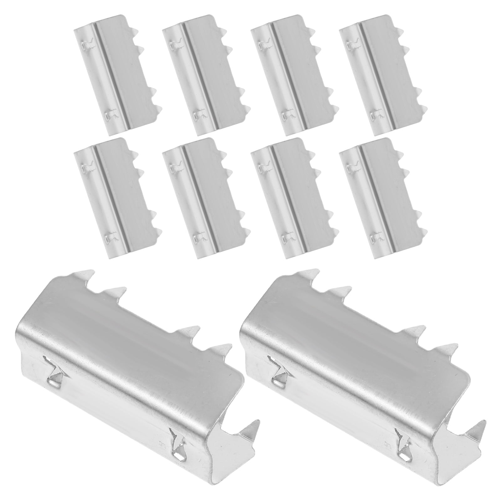 HONMEET 10Pcs Silver Timing Belt Clip for 3D Printer Parts Fastening ...