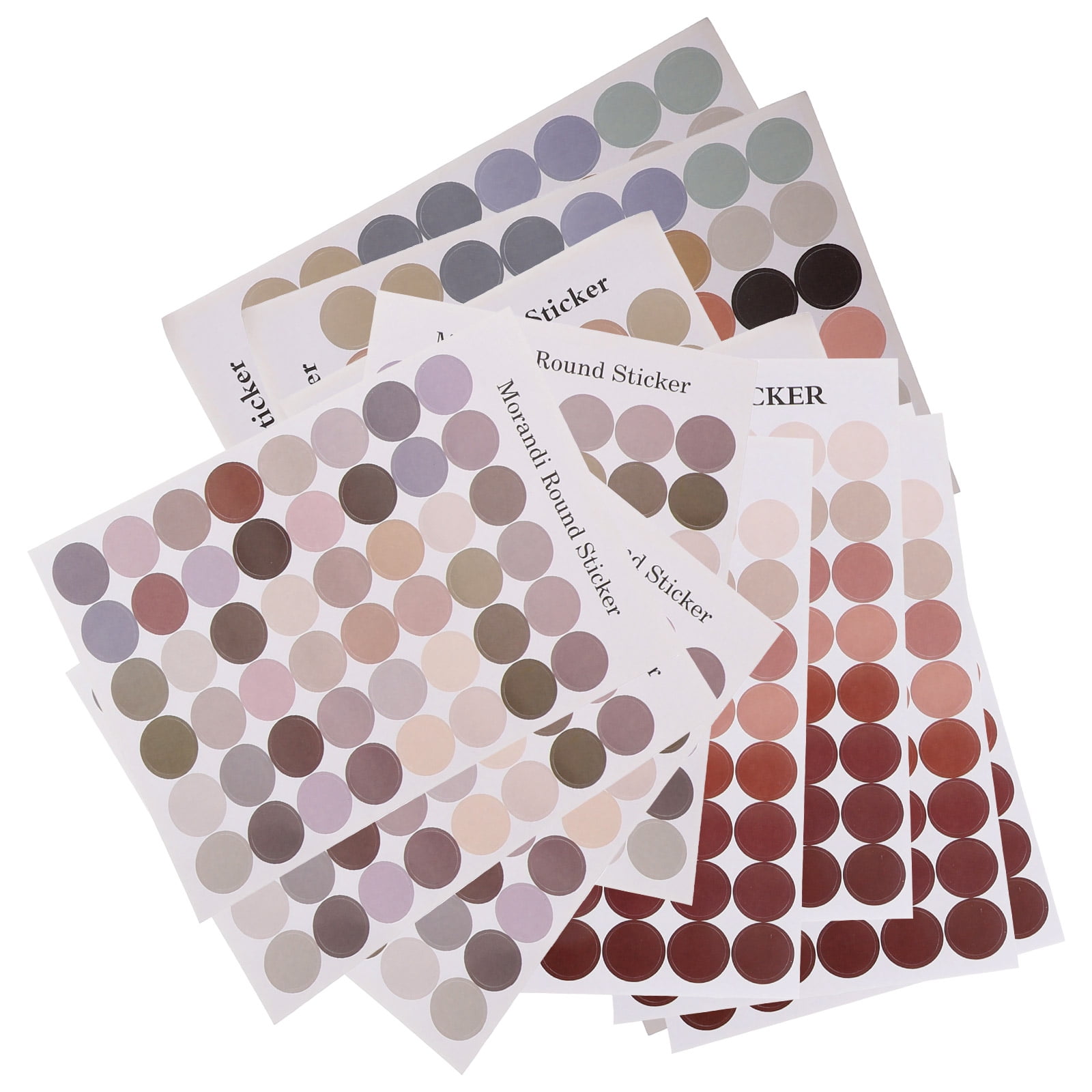 HONMEET Multi-Function Scrapbook Stickers Assorted Colors for Crafting ...