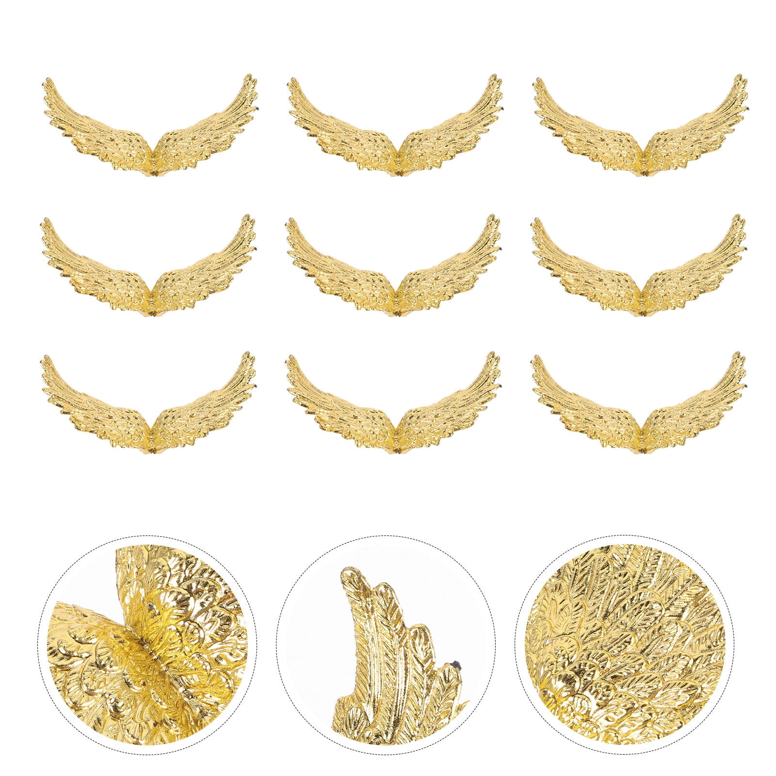 HONMEET 12Pcs Diy Angels Wings for Home Party and Bathroom Decorations ...