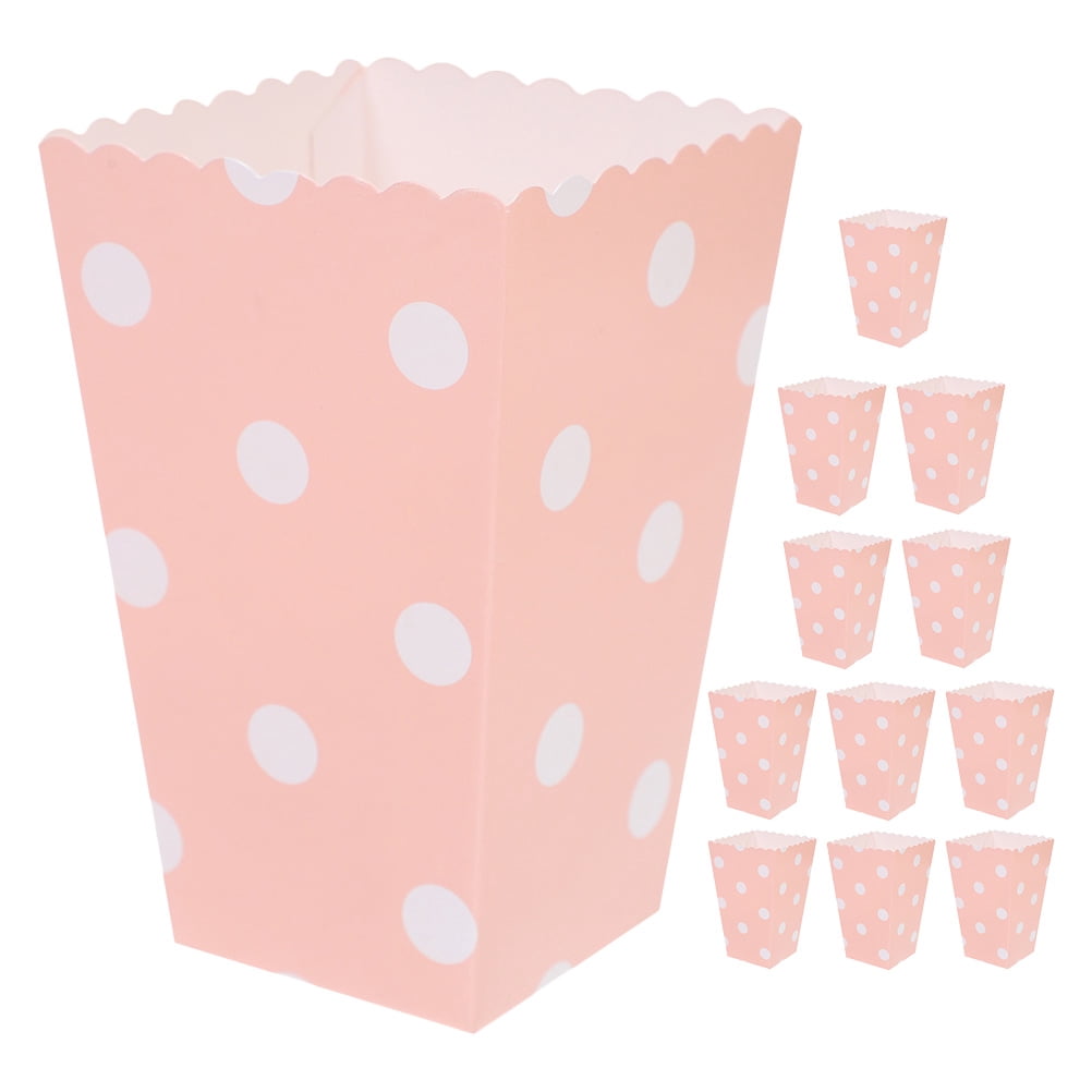 HONMEET 12Pcs Party Popcorn Box with Rectangular Shape for Event ...